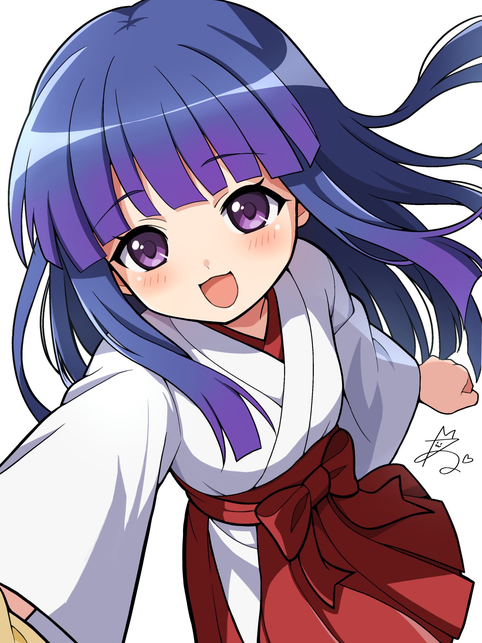 The Big ImageBoard (TBIB) - 1girl :3 :d blunt bangs blunt ends blush ...