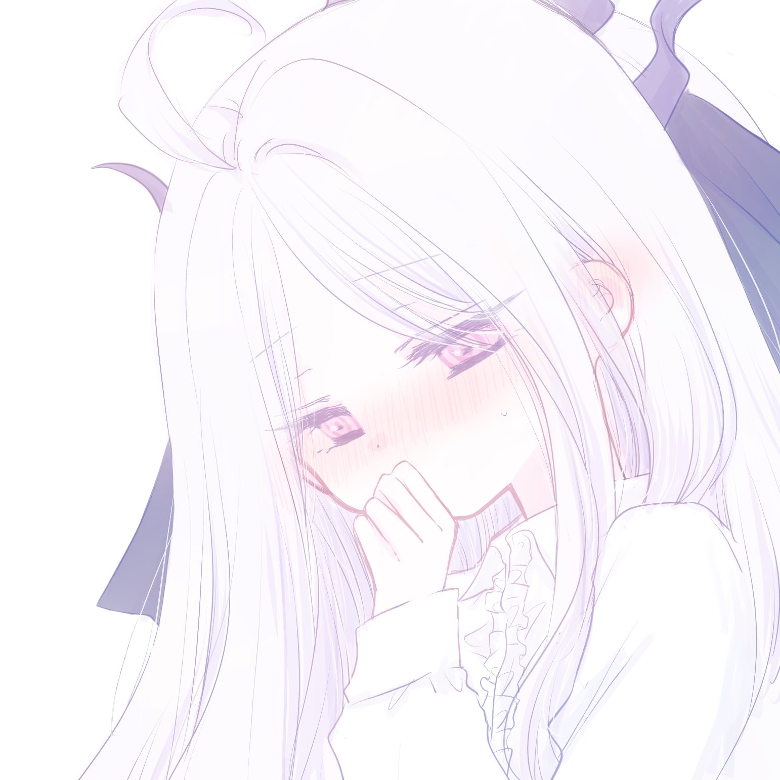 The Big ImageBoard (TBIB) - 1girl ahoge blue archive blush center ...