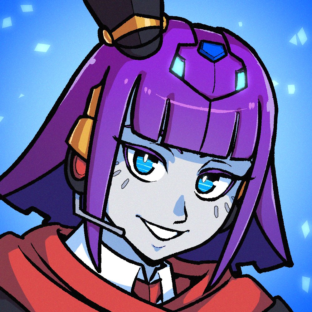 The Big Imageboard Tbib 1girl Akairiot Bangs Blue Background Blue