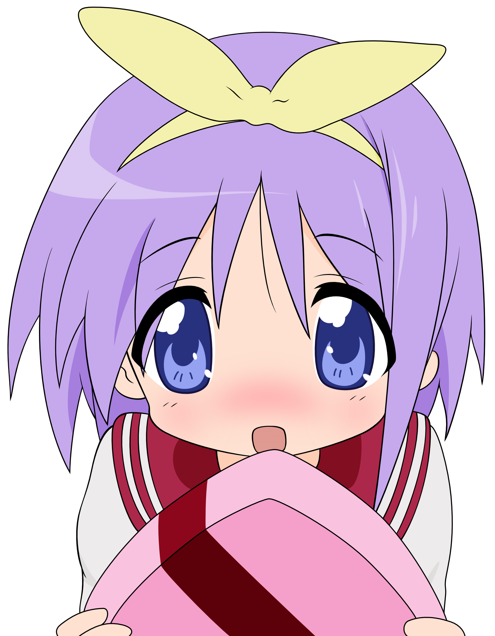 The Big Imageboard Tbib 1girl Blue Eyes Blush Bow Extraction Hair