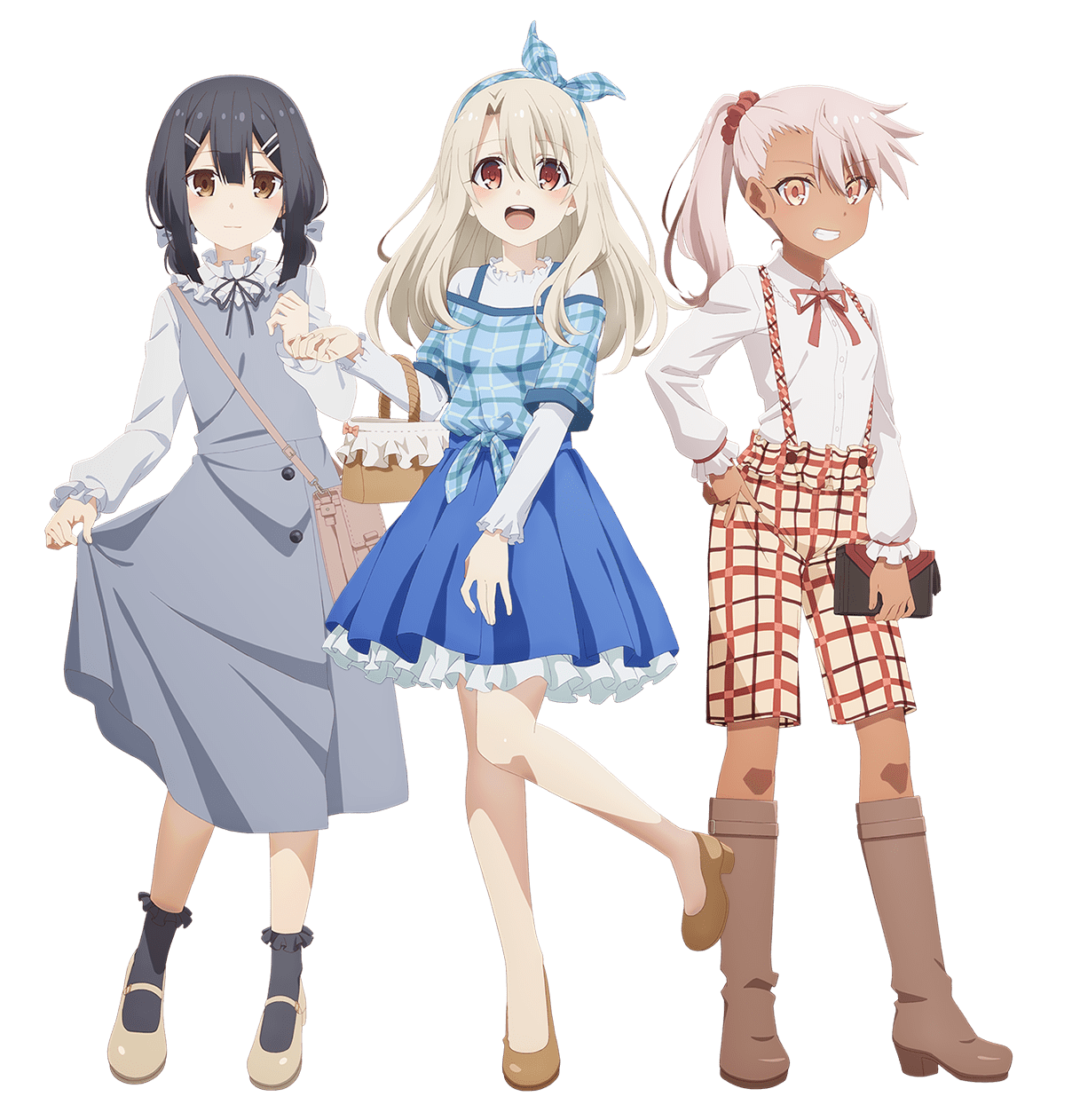 The Big ImageBoard (TBIB) - 3girls :d black hair bow bow hairband chloe ...
