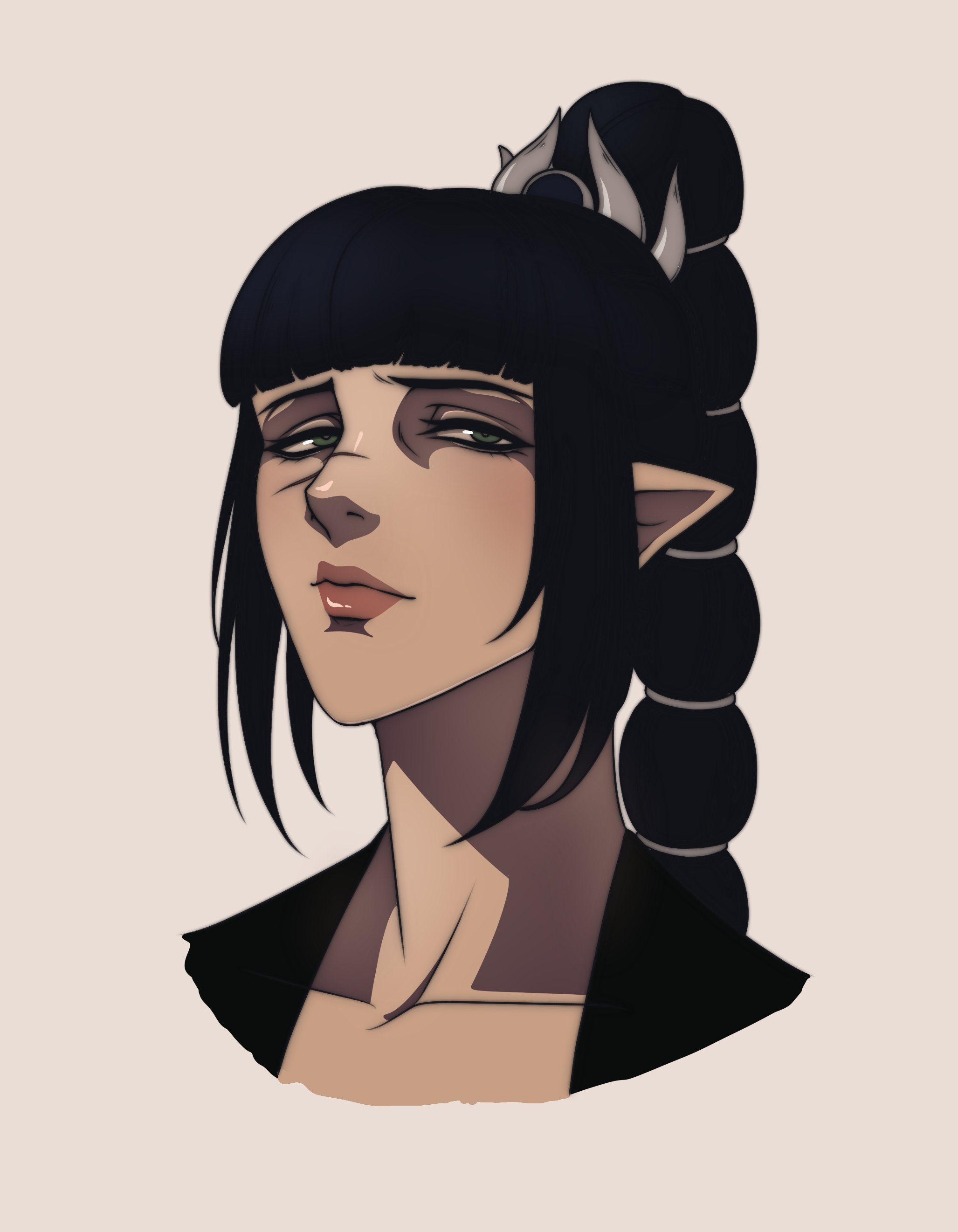 The Big ImageBoard (TBIB) - 1girl absurdres baldur's gate baldur's gate 3 black hair blunt bangs ...