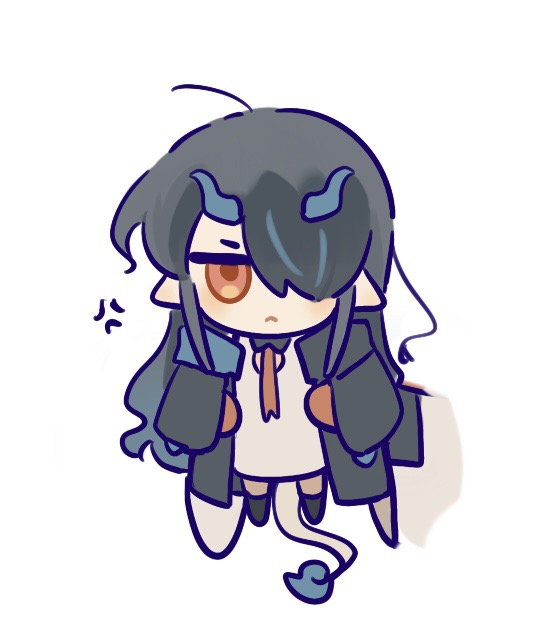 The Big Imageboard Tbib 2girls Anger Vein Arknights Black Hair