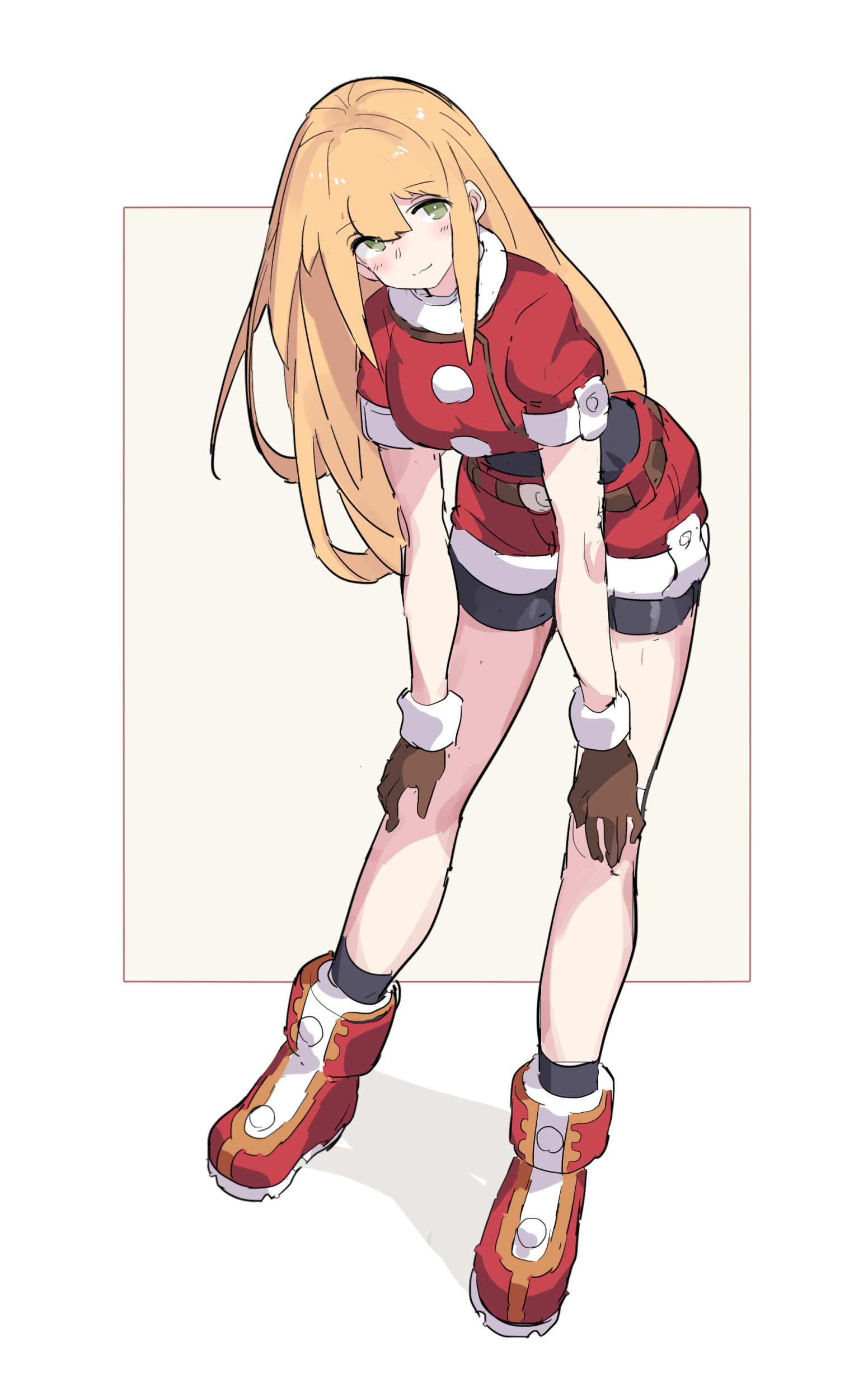 The Big ImageBoard (TBIB) - 1girl absurdres alternate hairstyle black bodysuit blonde hair blush ...