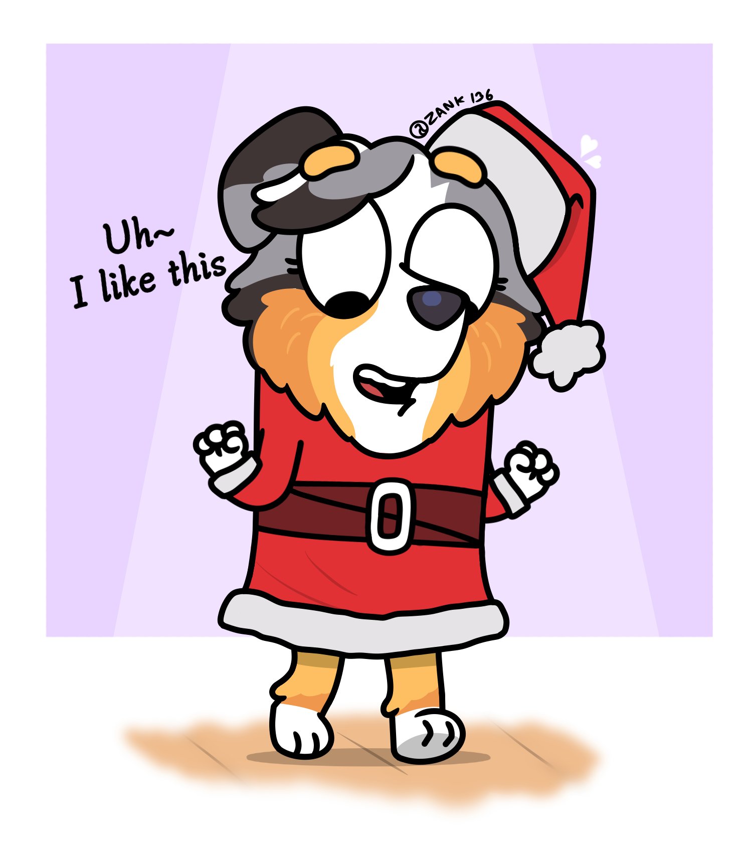 The Big ImageBoard (TBIB) - anthro bluey (series) calypso (bluey) canid canine canis christmas ...