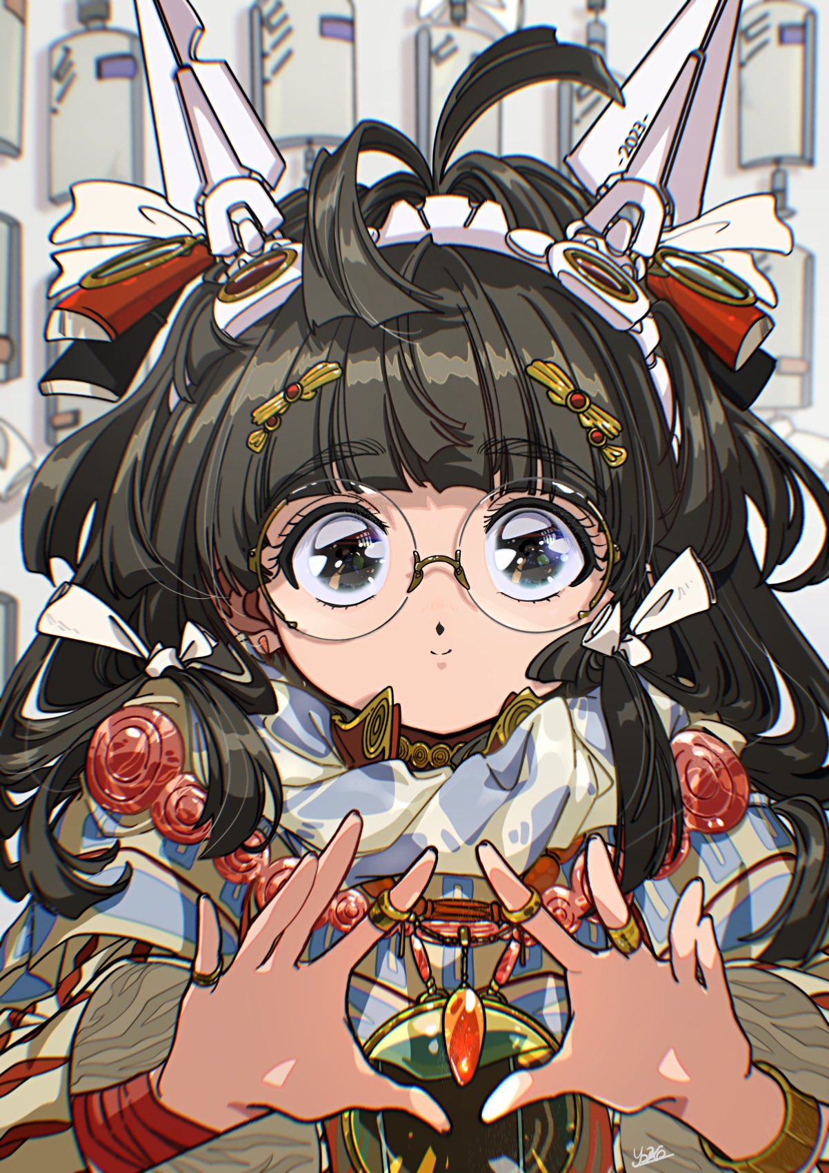 The Big ImageBoard (TBIB) - 1990s (style) 1girl 2023 ahoge animal ear hairband animal ears ...