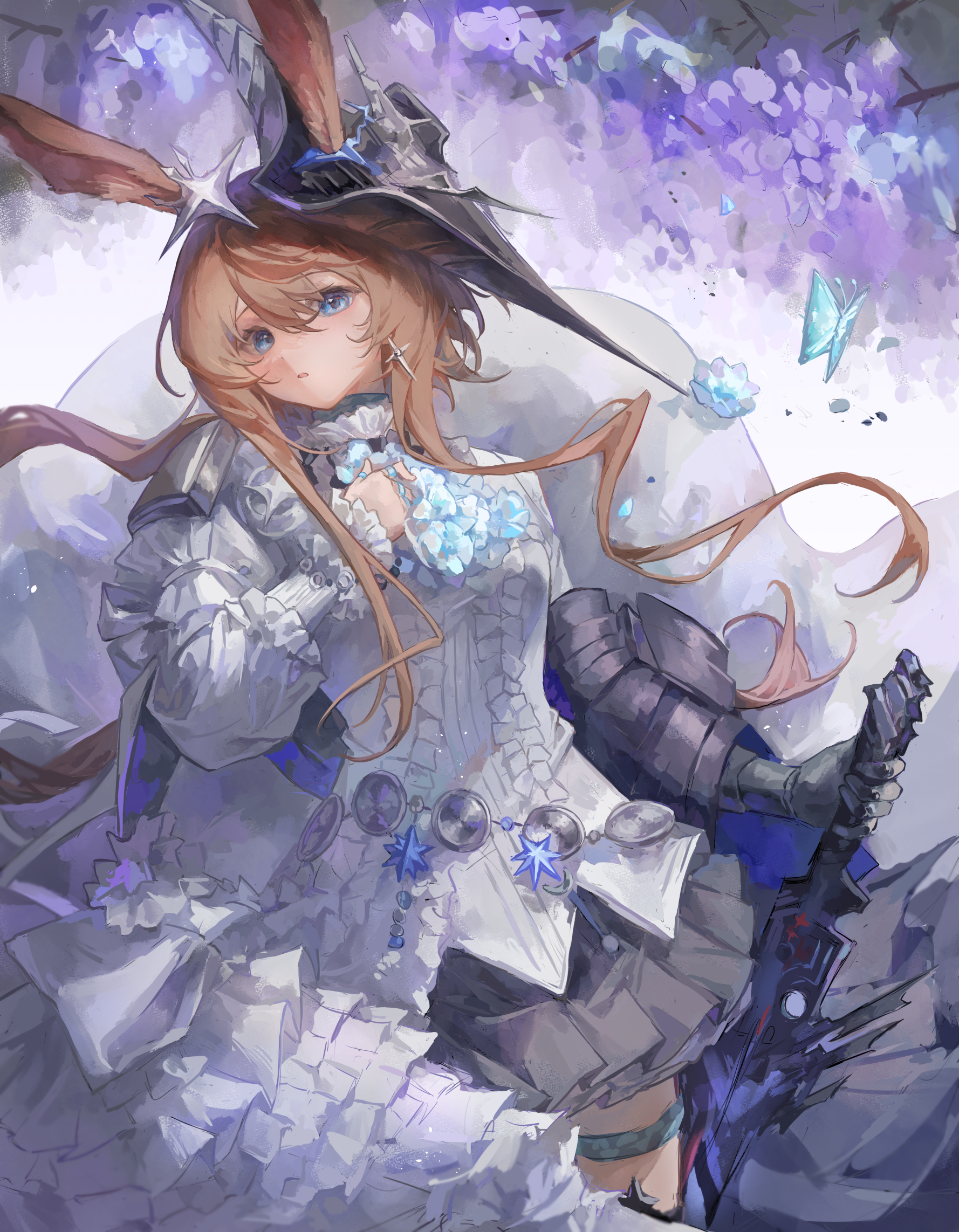 The Big ImageBoard (TBIB) - 1girl amiya (arknights) amiya (guard ...