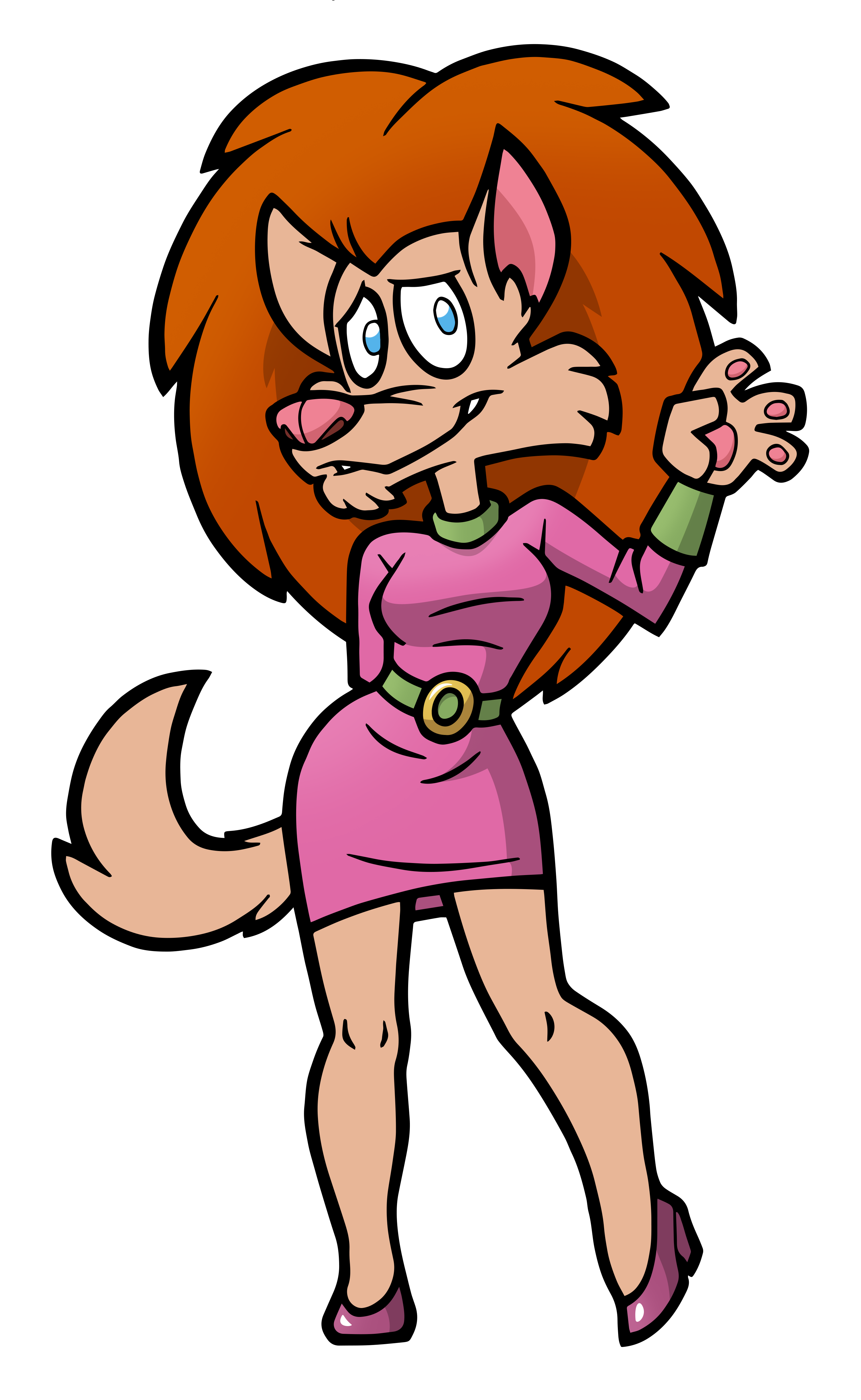 The Big ImageBoard (TBIB) - absurd res alpha channel anthro canid canine clothed clothing dress ...