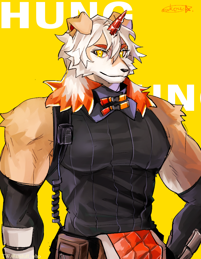 The Big ImageBoard (TBIB) - 2021 anifuff anthro arknights canid canine canis clothed clothing ...