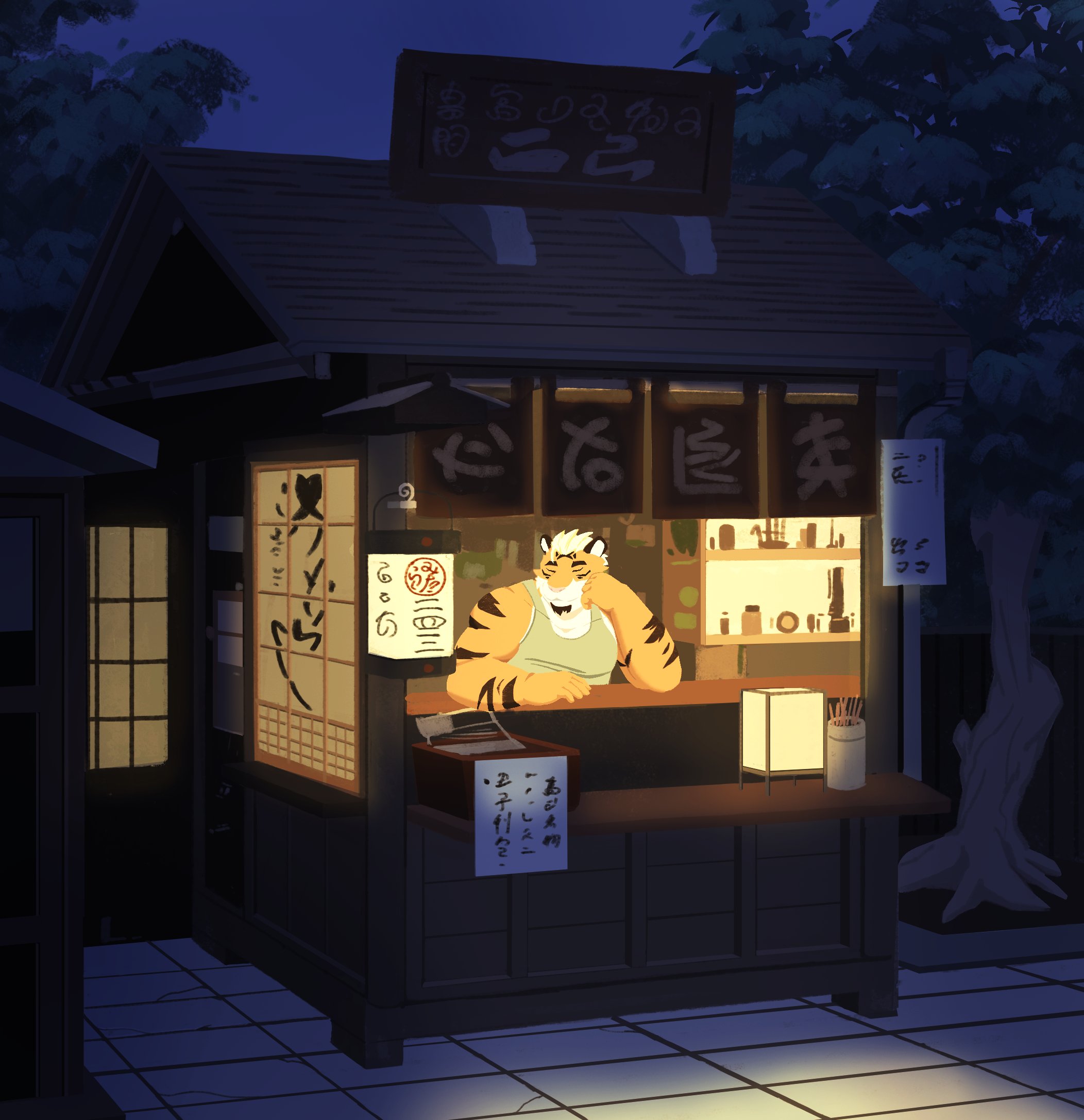 The Big ImageBoard (TBIB) - 2021 anthro arkross1999 barazoku biped clothing detailed background ...