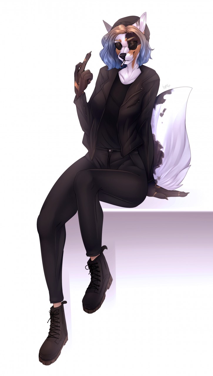 The Big ImageBoard (TBIB) - 2020 5d anthro breasts canid canine canis clothed clothing digital ...