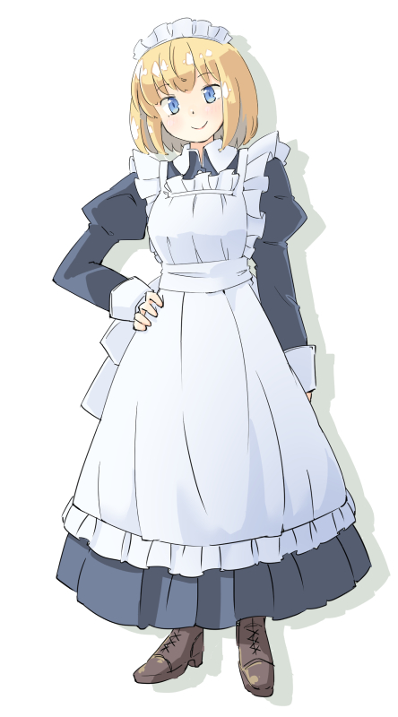 The Big ImageBoard (TBIB) - 1girl alice margatroid alternate costume apron arnest back bow bangs ...