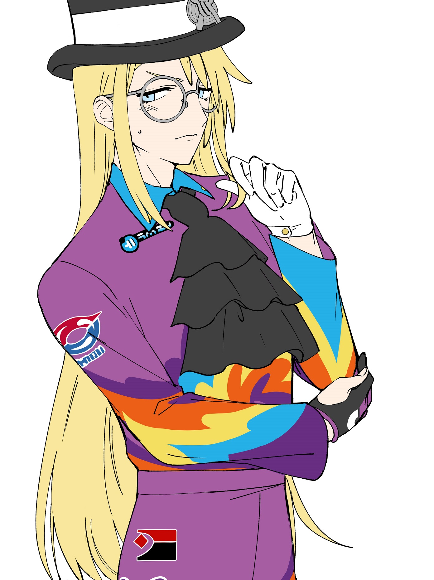 The Big ImageBoard (TBIB) - 1boy ascot asymmetrical gloves avery ...