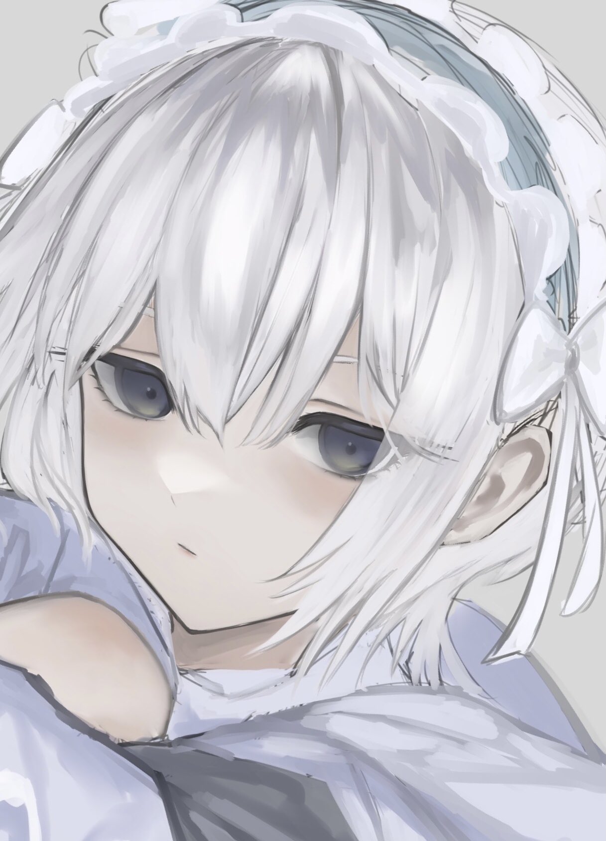 The Big Imageboard Tbib 1girl Bangs Black Eyes Bow Character
