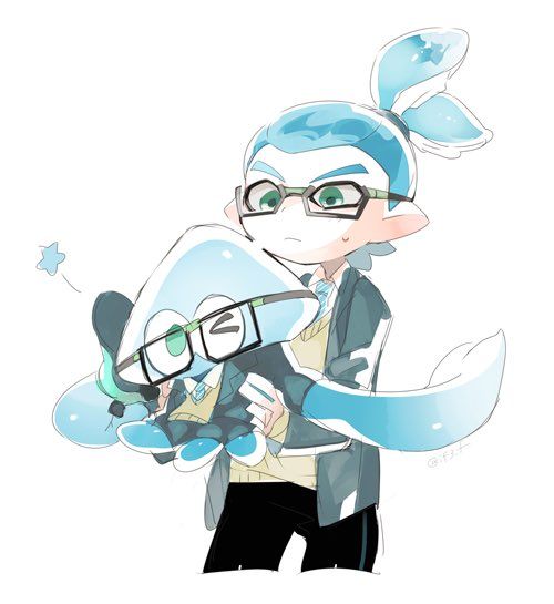 The Big ImageBoard (TBIB) - 1boy angry animal aqua eyes aqua hair black ...