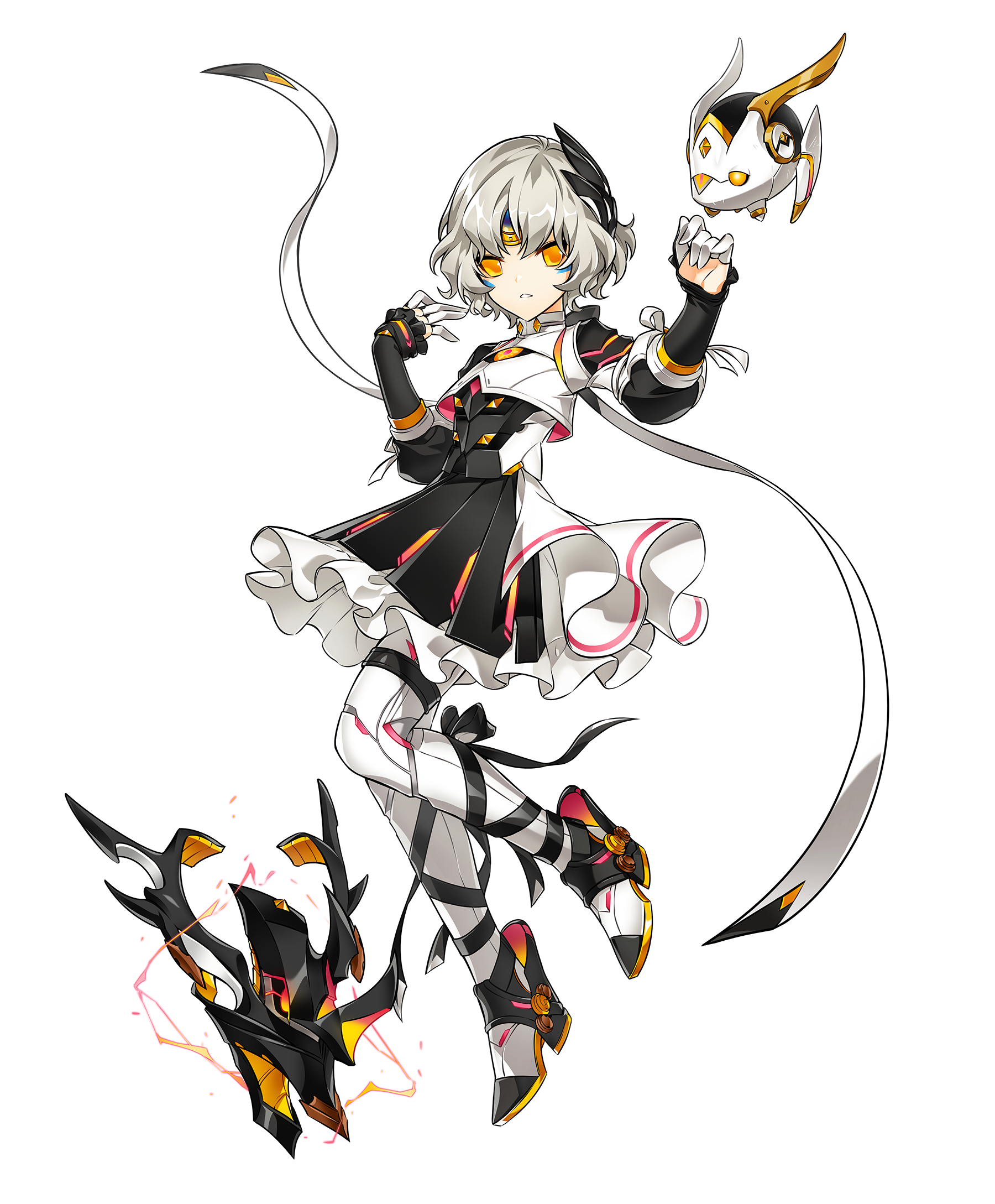 The Big ImageBoard (TBIB) - 1girl android artist request code: failess (elsword) drone earpiece ...