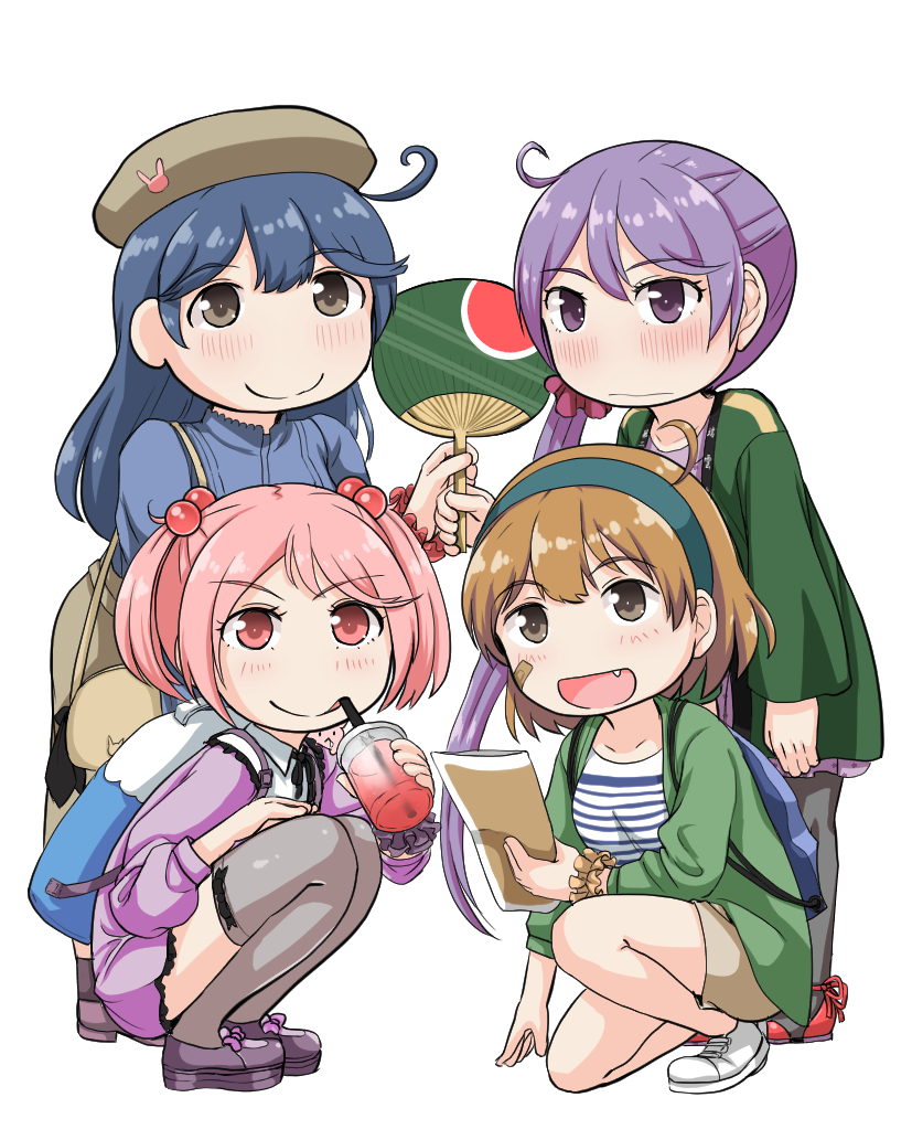 The Big ImageBoard (TBIB) - 4girls ahoge akebono (kancolle) backpack bag bandaid bandaid on ...