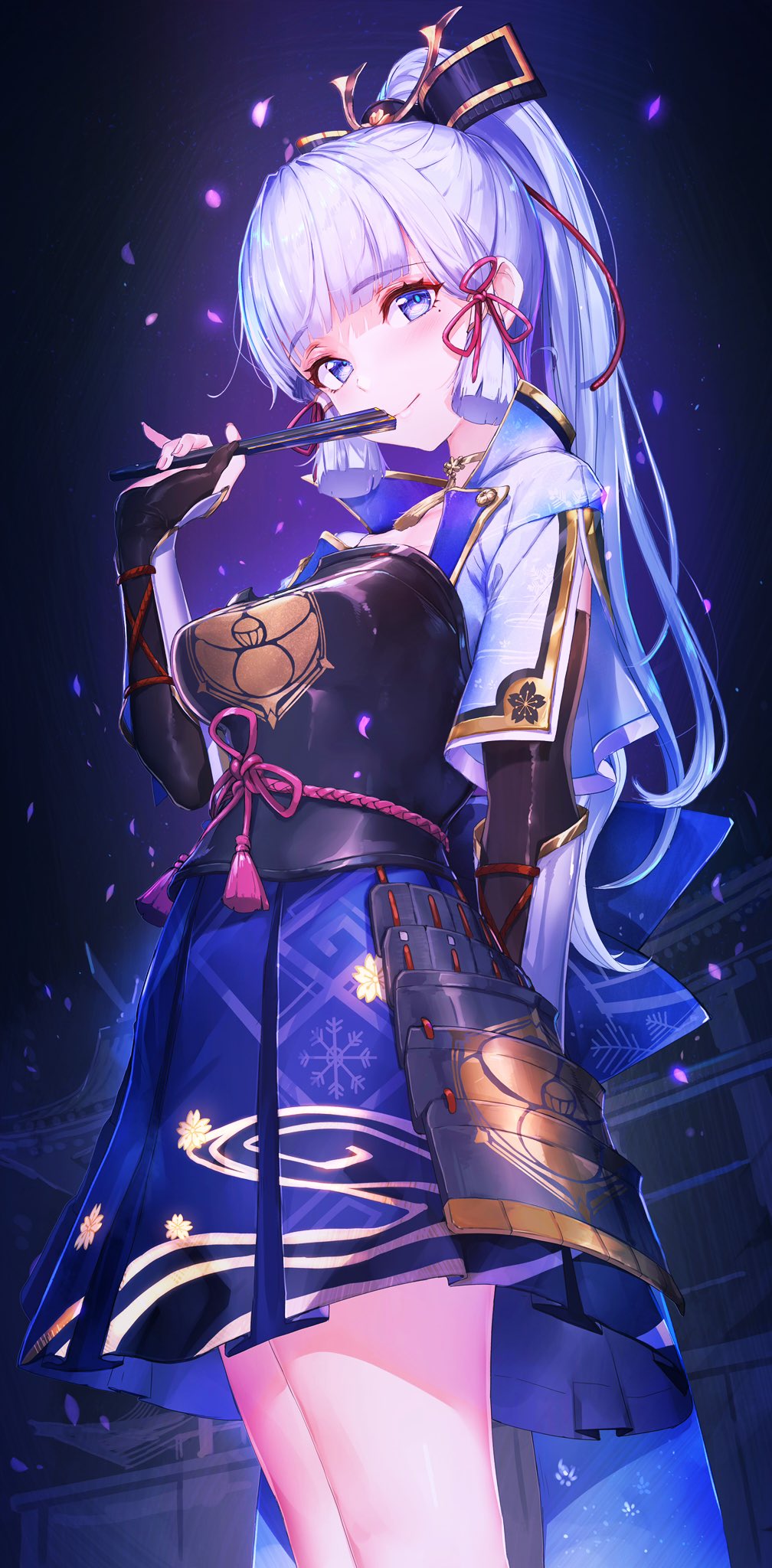 The Big ImageBoard (TBIB) - 1girl akasaai arm behind back arm guards ...