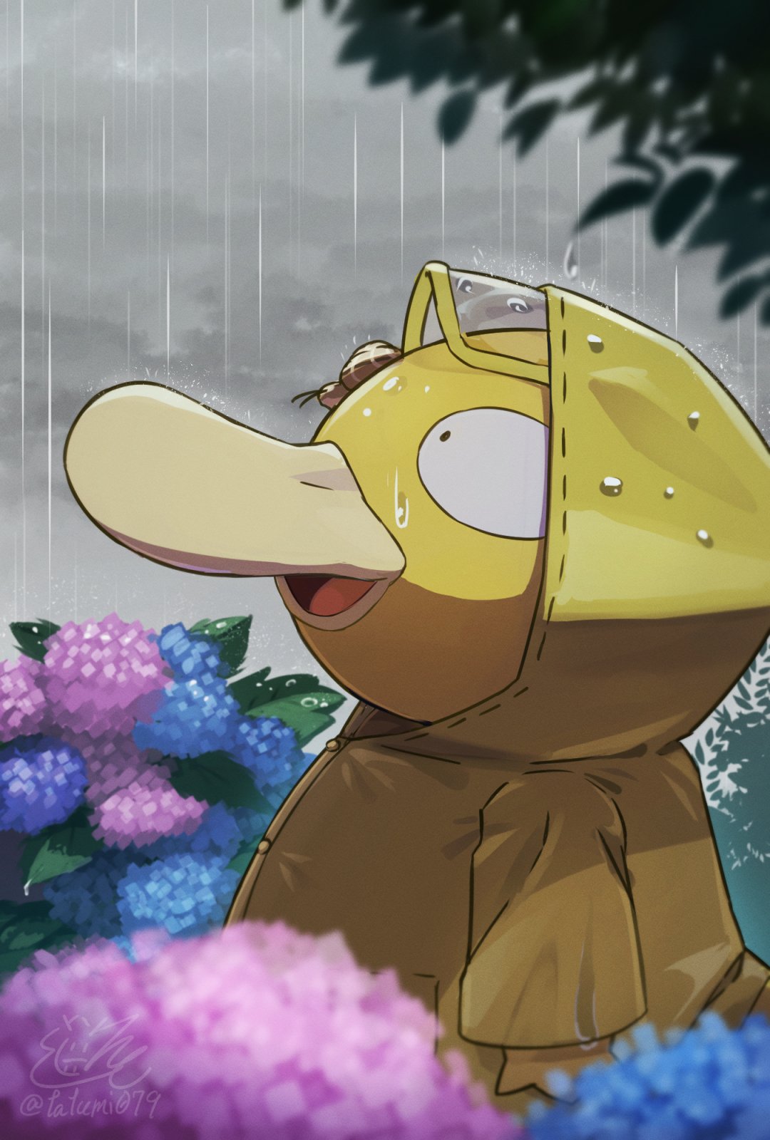 The Big ImageBoard (TBIB) - animal focus blue flower coat flower ...