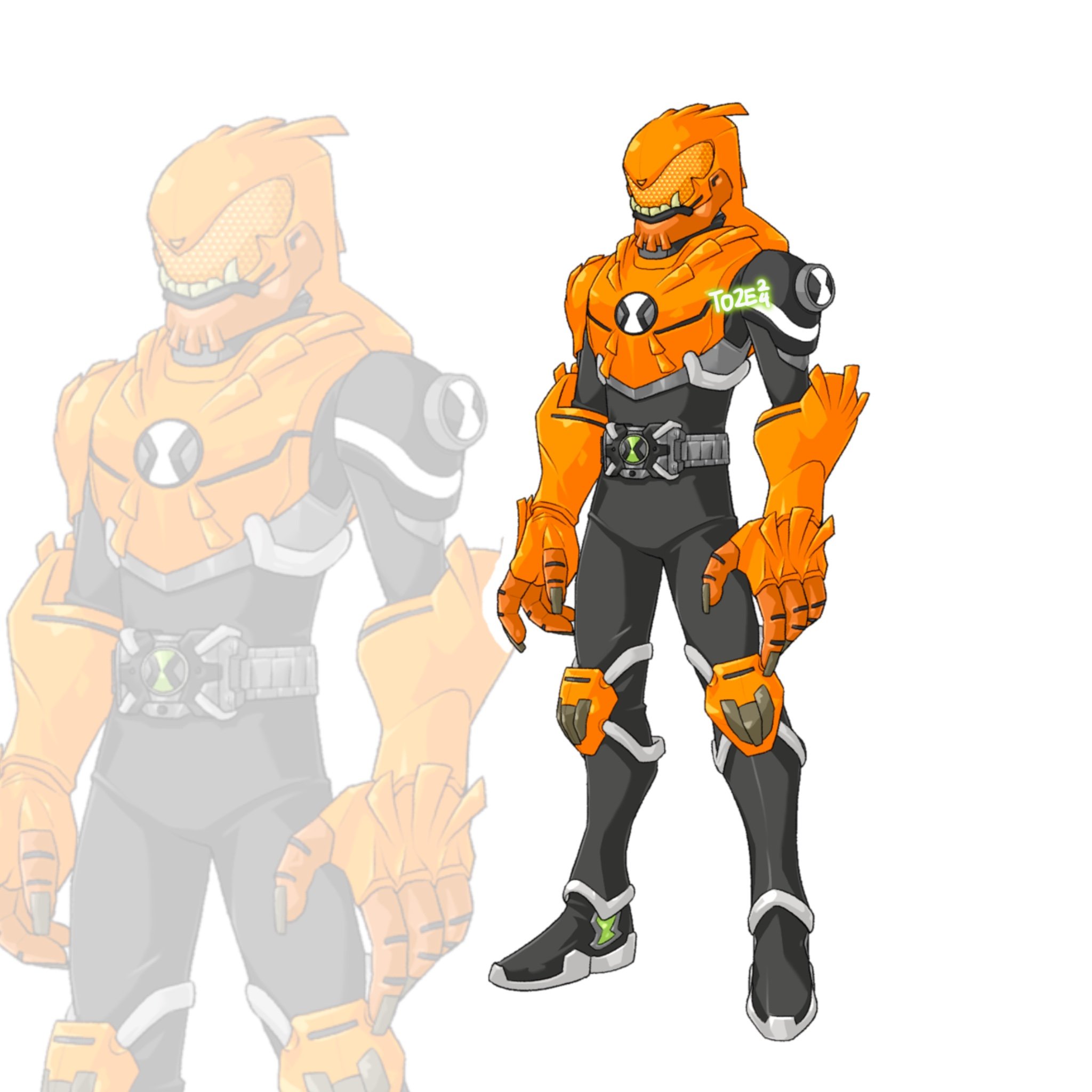 The Big ImageBoard (TBIB) - 1boy alien armor artist name belt ben 10 ...