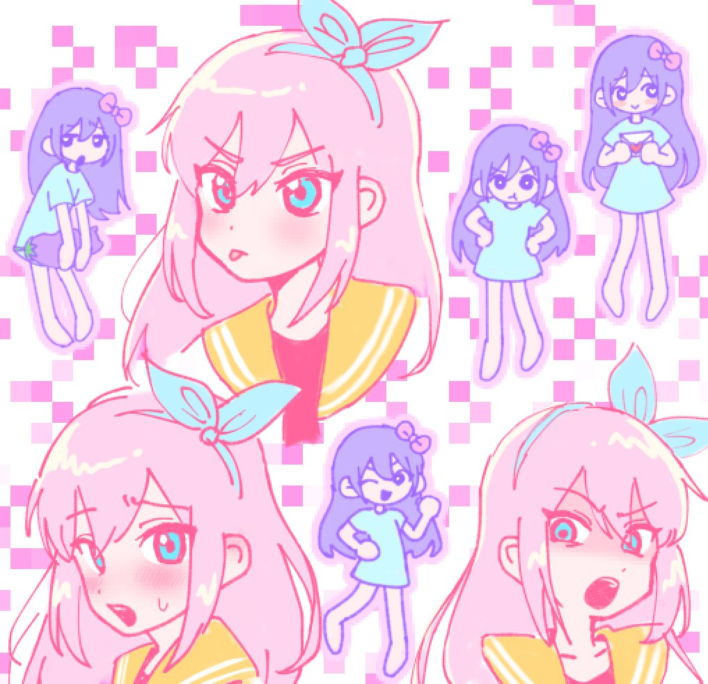 The Big ImageBoard (TBIB) - 2girls aubrey (faraway) (omori) aubrey (headspace) (omori) aubrey ...