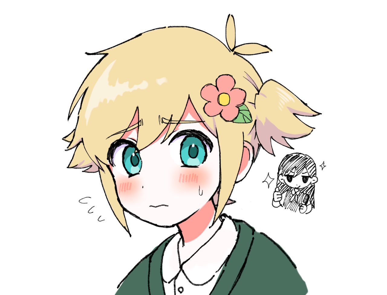 The Big ImageBoard (TBIB) - 1boy 1girl alternate costume alternate hairstyle basil (faraway ...