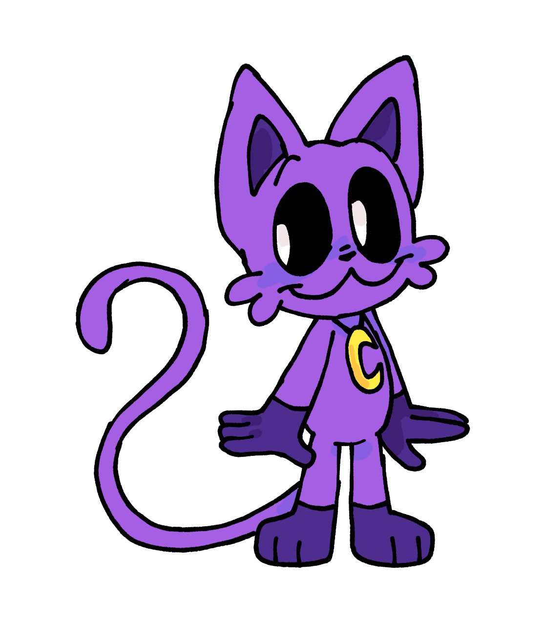 The Big ImageBoard (TBIB) - cat tail catnap (poppy playtime) happy hi ...