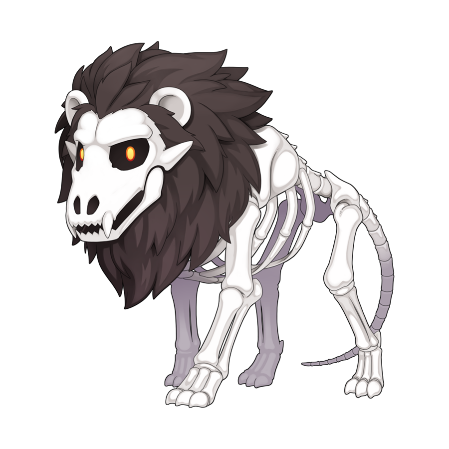 The Big ImageBoard (TBIB) - animal focus animal skeleton chibi chibi ...