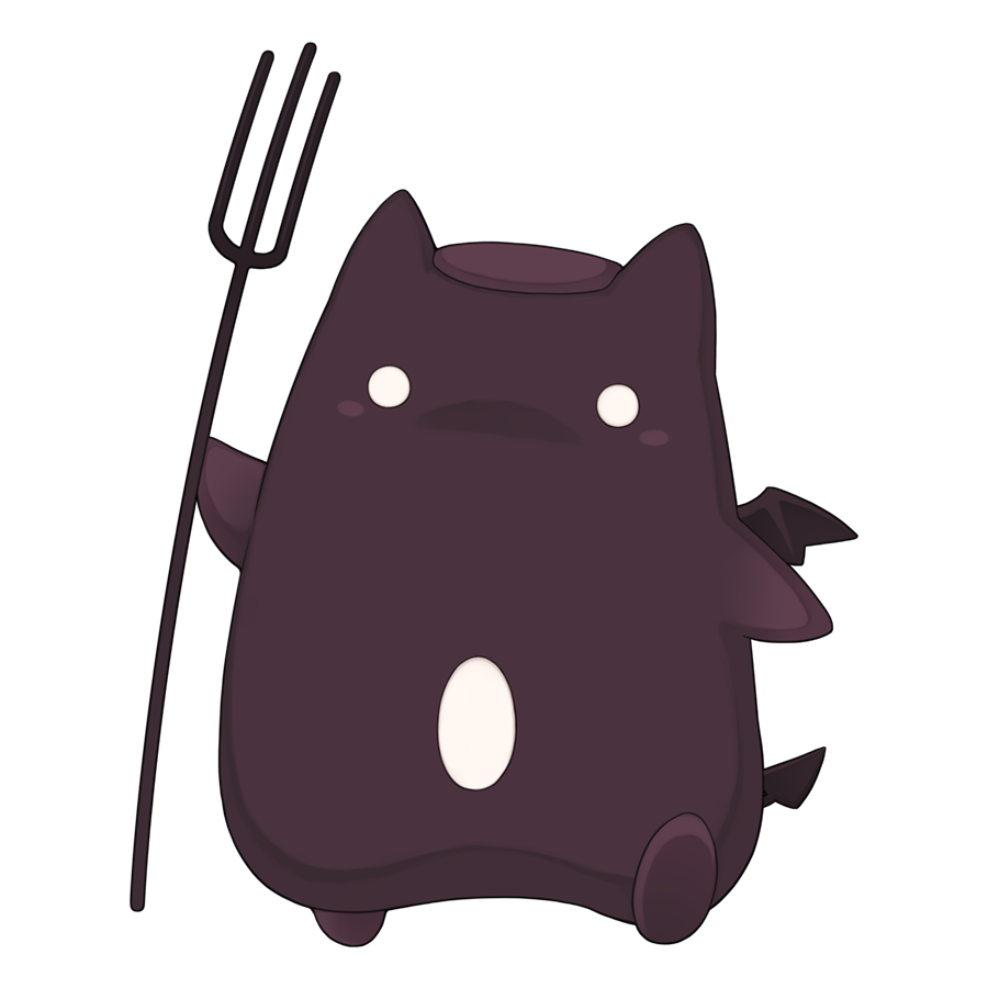 The Big ImageBoard (TBIB) - chibi chibi only demon deviruchi full body ...