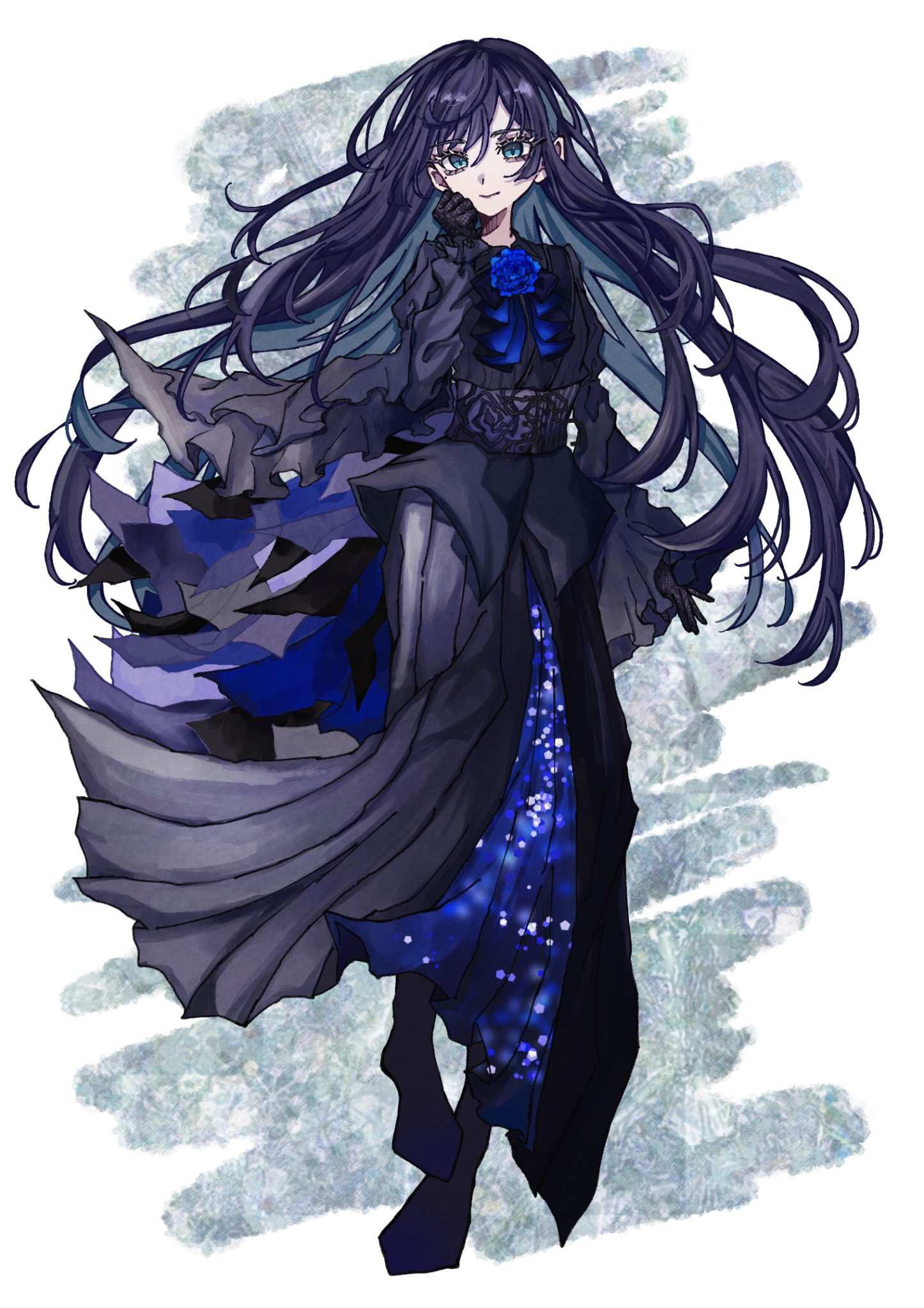 The Big ImageBoard (TBIB) - 1girl ado (utaite) black gloves black hair ...