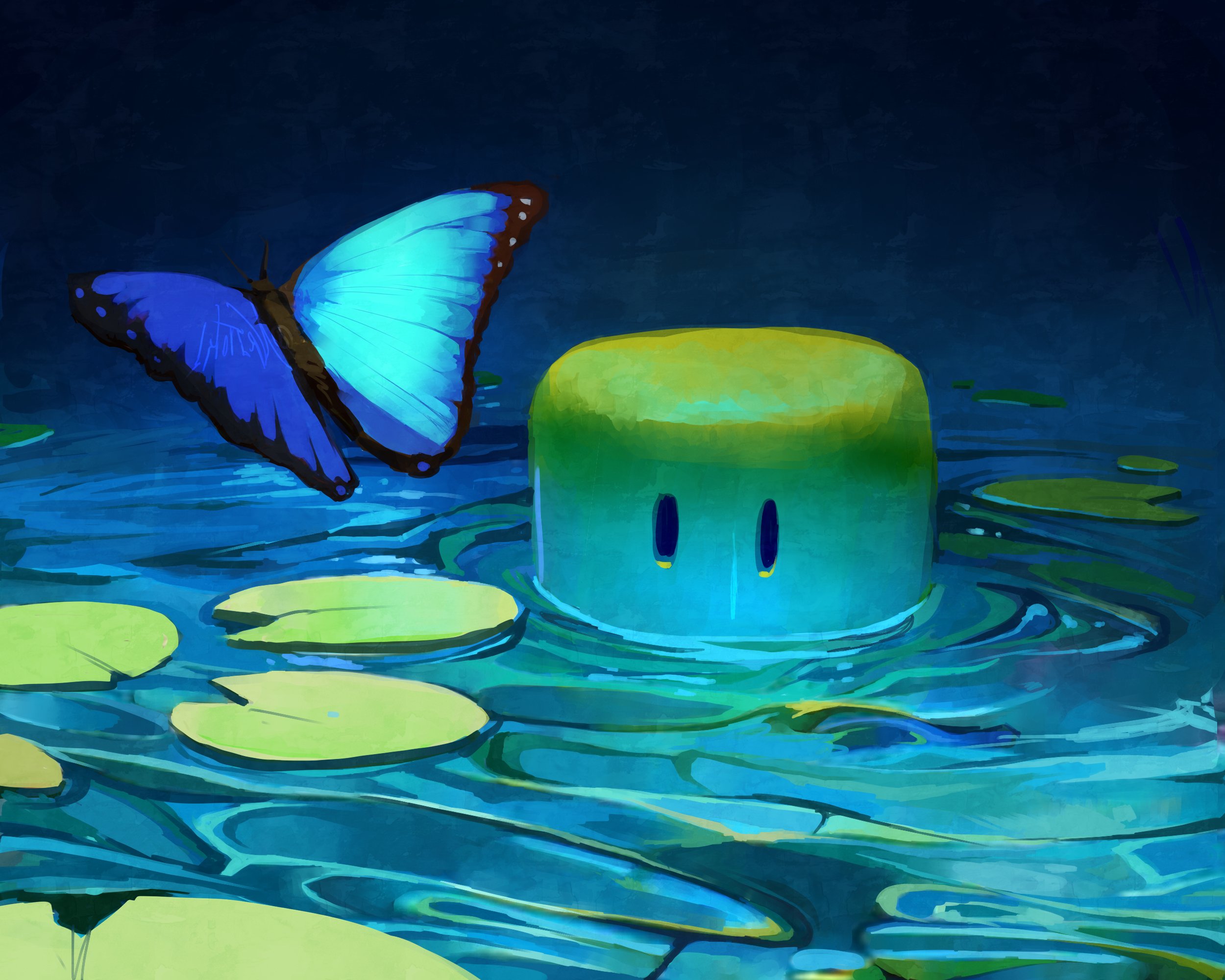 The Big ImageBoard (TBIB) - blue butterfly bug butterfly colored skin ...