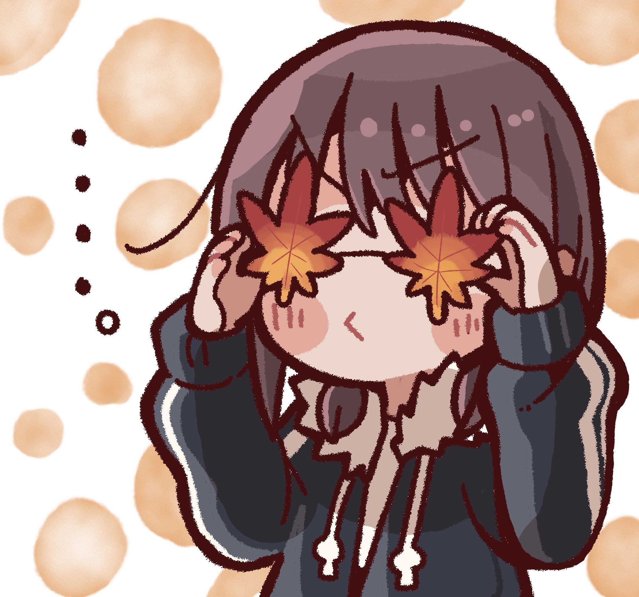 The Big ImageBoard (TBIB) - ... 1girl blush stickers brown hair chibi ...