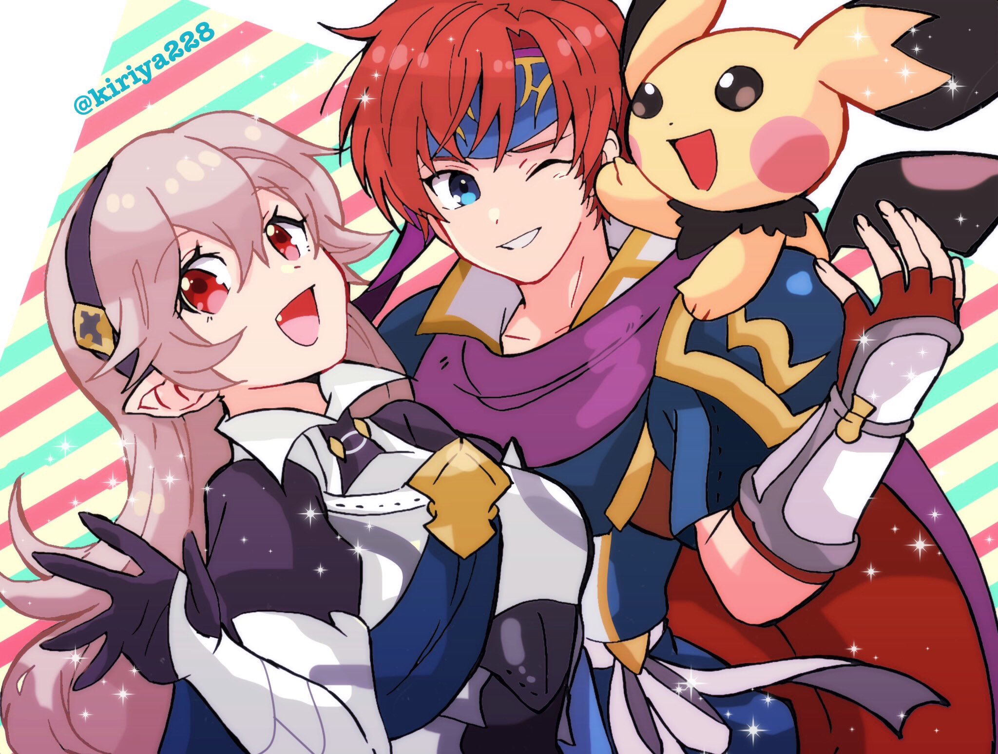 The Big ImageBoard (TBIB) - 1boy 1girl armor blue eyes blush breasts ...