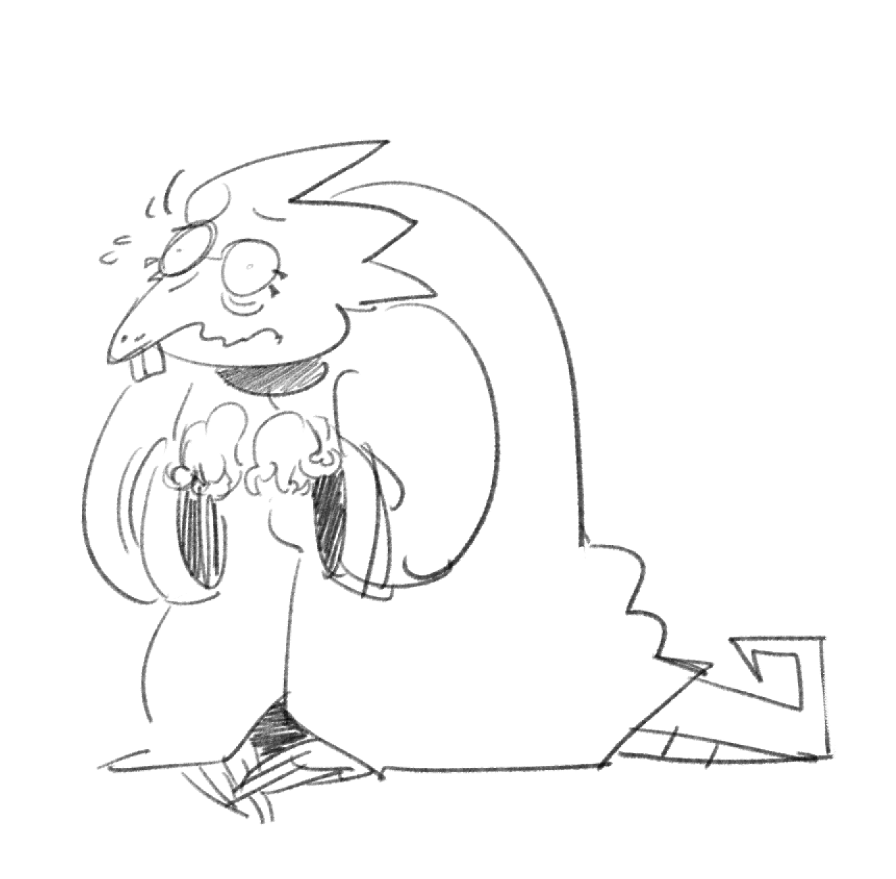 The Big Imageboard Tbib Alphys Anthro Black And White Bodily Fluids
