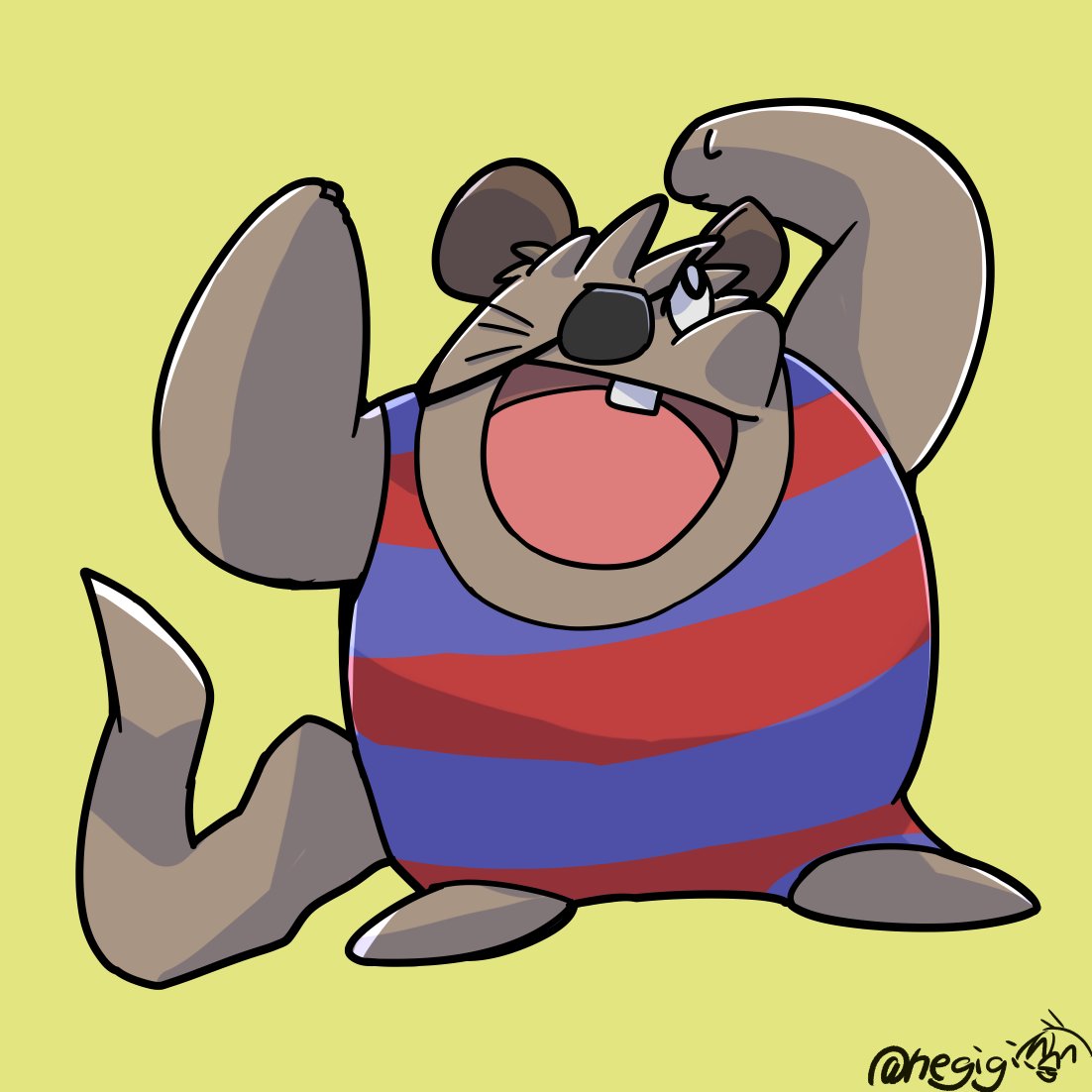 The Big ImageBoard (TBIB) - 1:1 2021 anthro biped brown body chibi eye ...