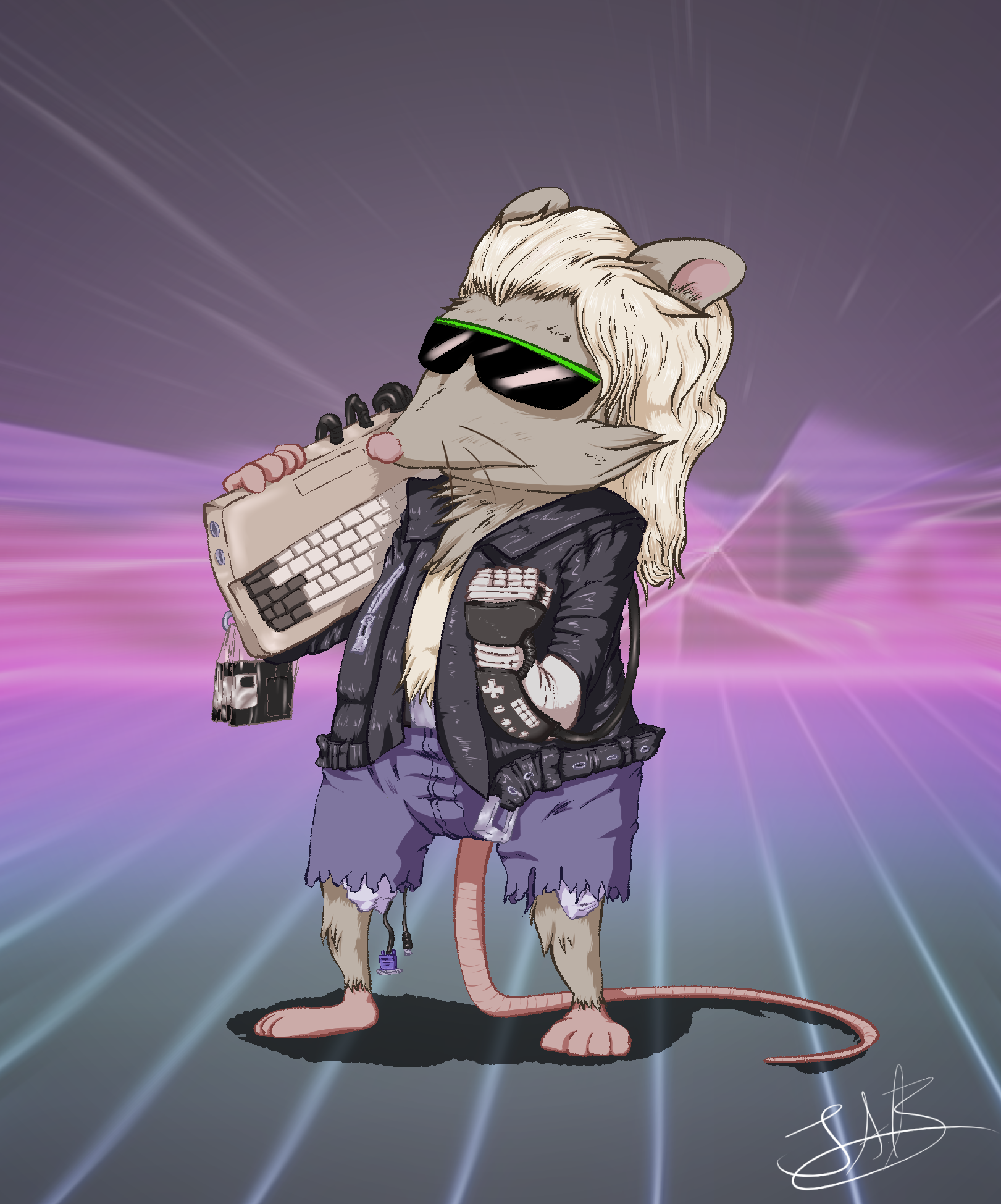 The Big ImageBoard (TBIB) - 80's theme 80s clothing 80s inspired anthro ...