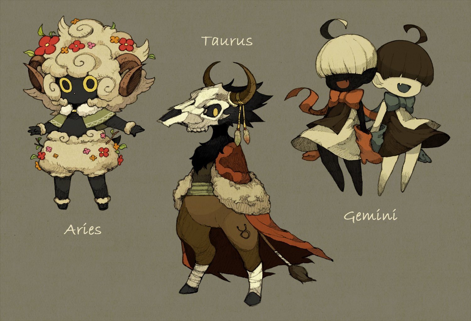 The Big ImageBoard (TBIB) - ambiguous gender anthro aries (zodiac) astrological symbol bone ...