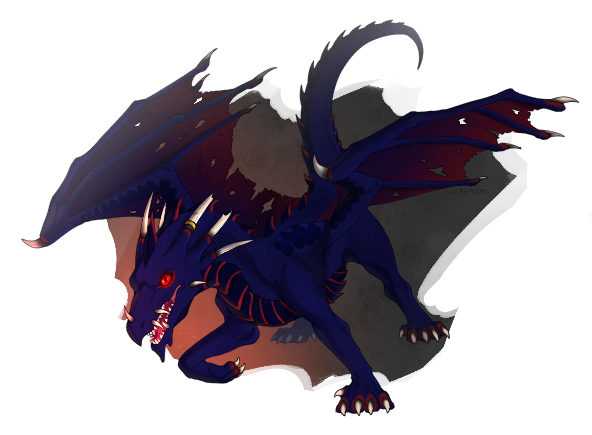 The Big ImageBoard (TBIB) - 2021 5 toes 6 horns alegrimm ambiguous gender artist name back ...