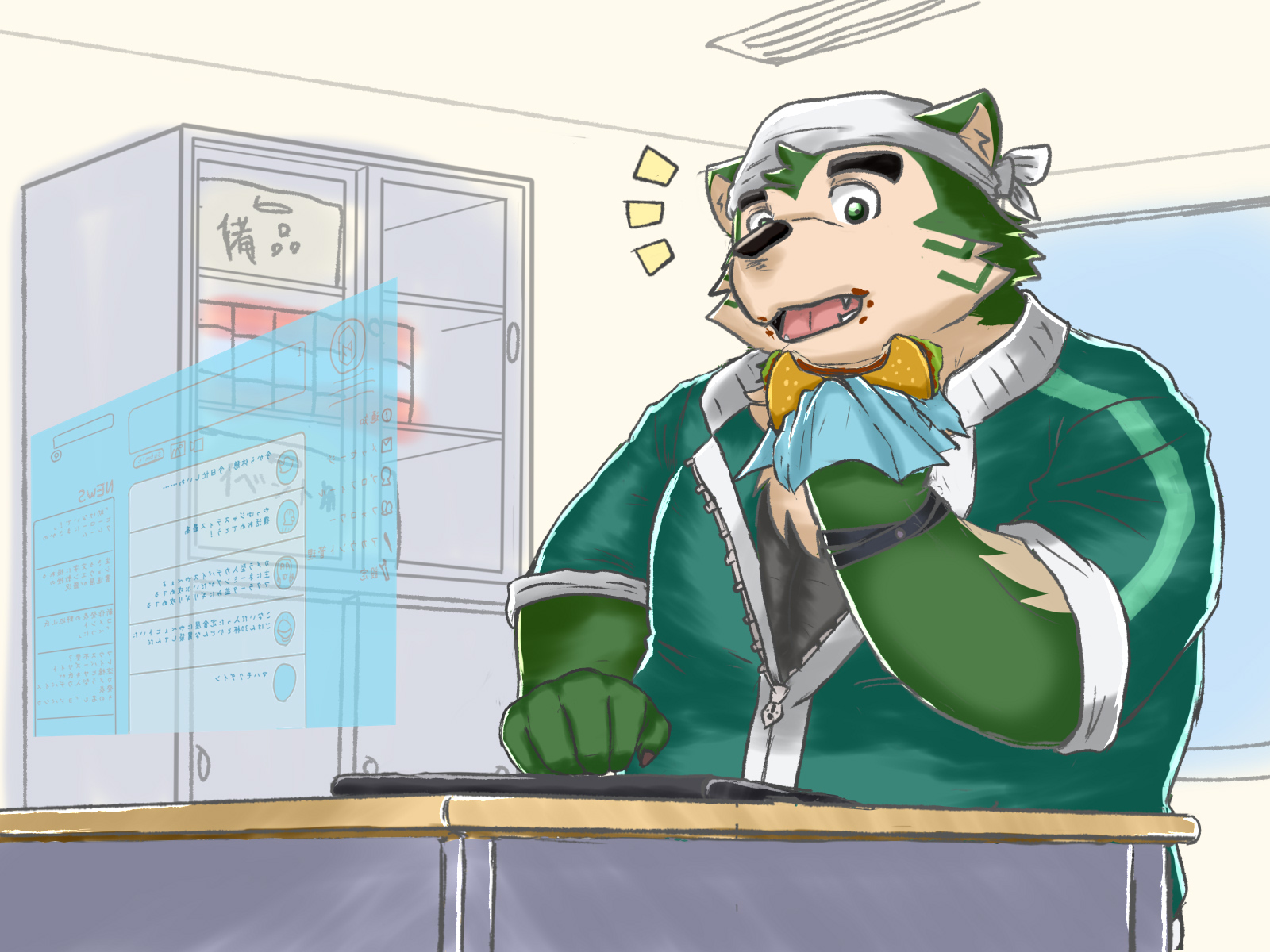 The Big ImageBoard (TBIB) - 2021 4:3 anthro black nose canid canine ...