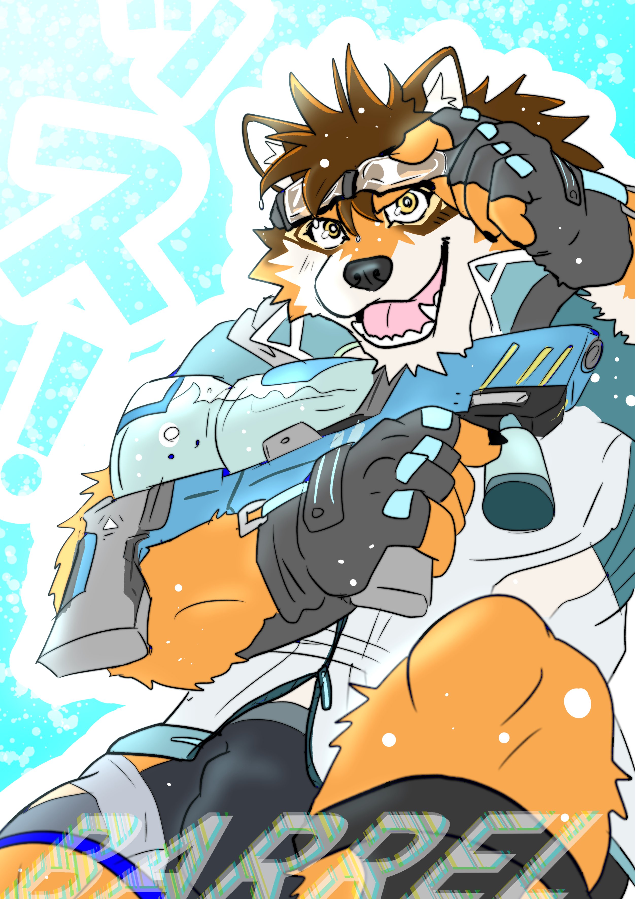 The Big ImageBoard (TBIB) - absurd res anthro barrel (live a hero) bulge canid canine canis ...