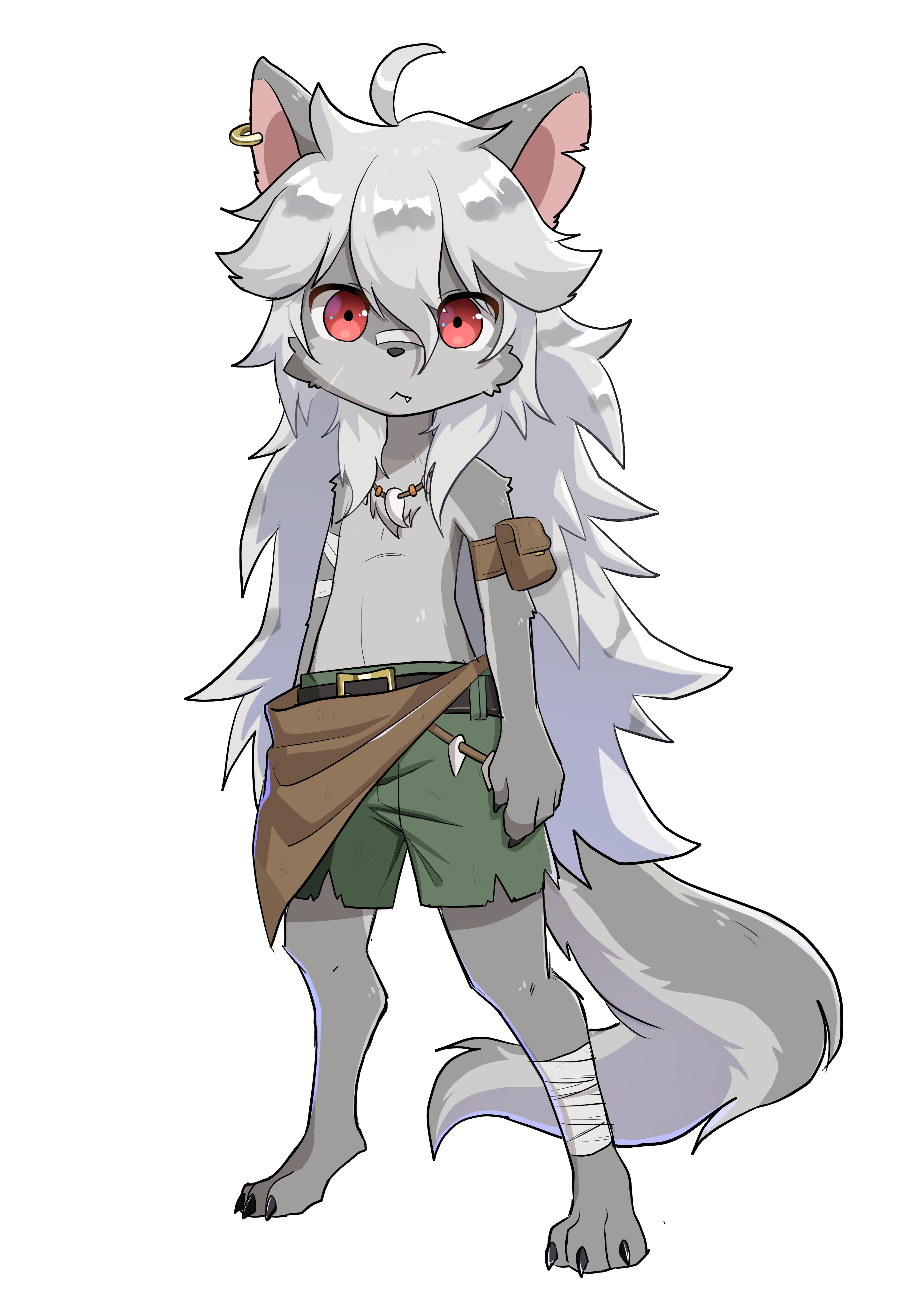 The Big ImageBoard (TBIB) - 2021 3 toes absurd res anthro bandage barefoot belt bottomwear canid ...