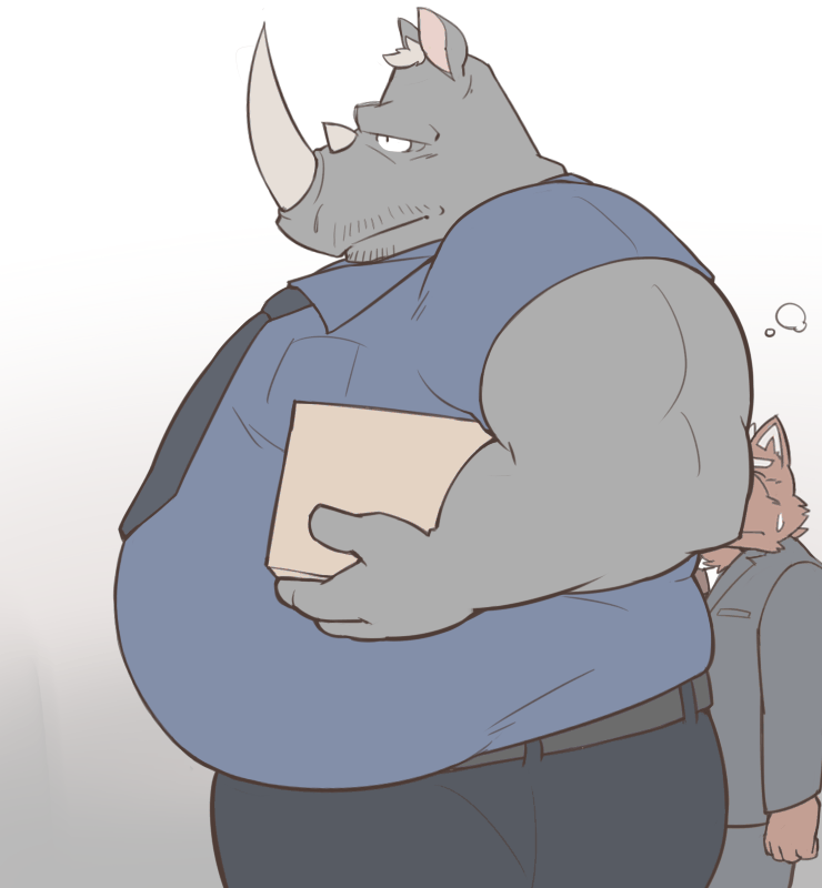 The Big Imageboard Tbib 2017 Animated Anthro Belly Bottomwear Brown