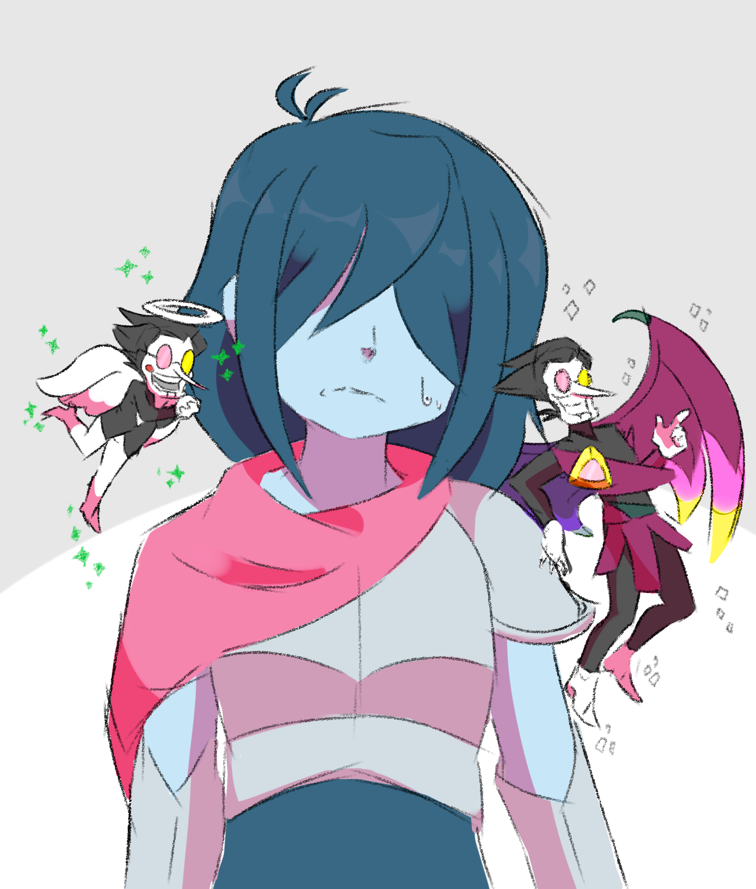 The Big Imageboard Tbib Abstract Background Absurd Res Ambiguous Gender Armor Bat Wings