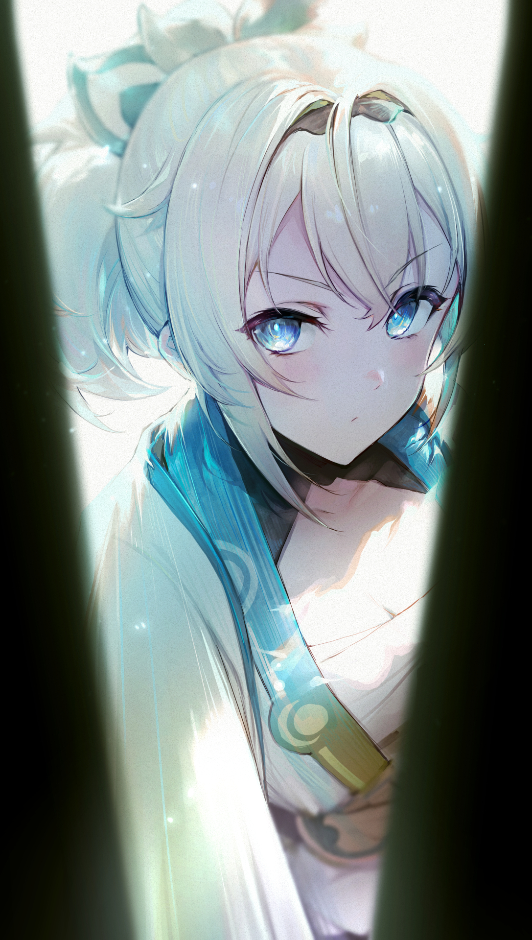 The Big ImageBoard (TBIB) - 1girl blonde hair blue eyes blush breasts ...