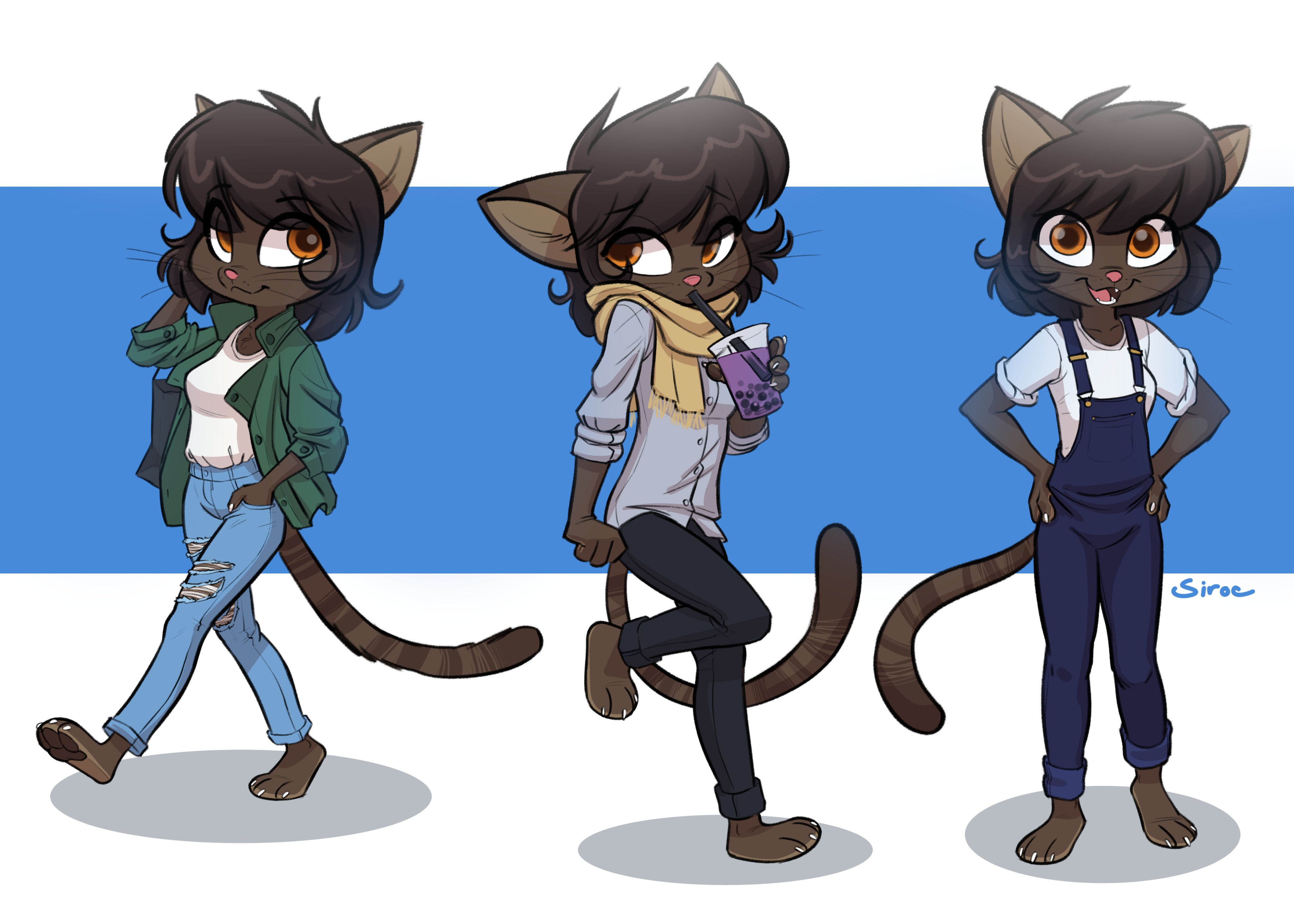 The Big ImageBoard (TBIB) - 2021 3 toes 4 fingers absurd res anthro barefoot beverage bottomwear ...