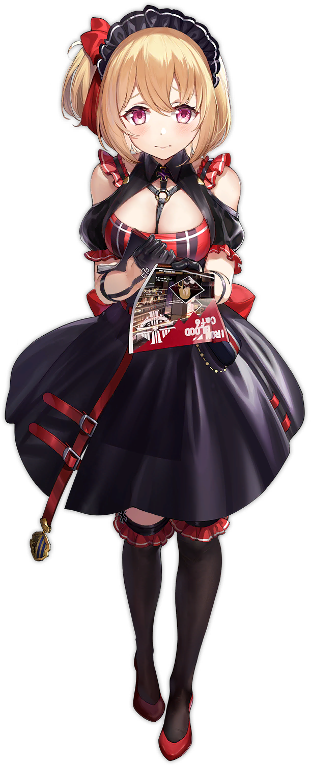 The Big Imageboard Tbib 1girl Azur Lane Belt Between Breasts Black
