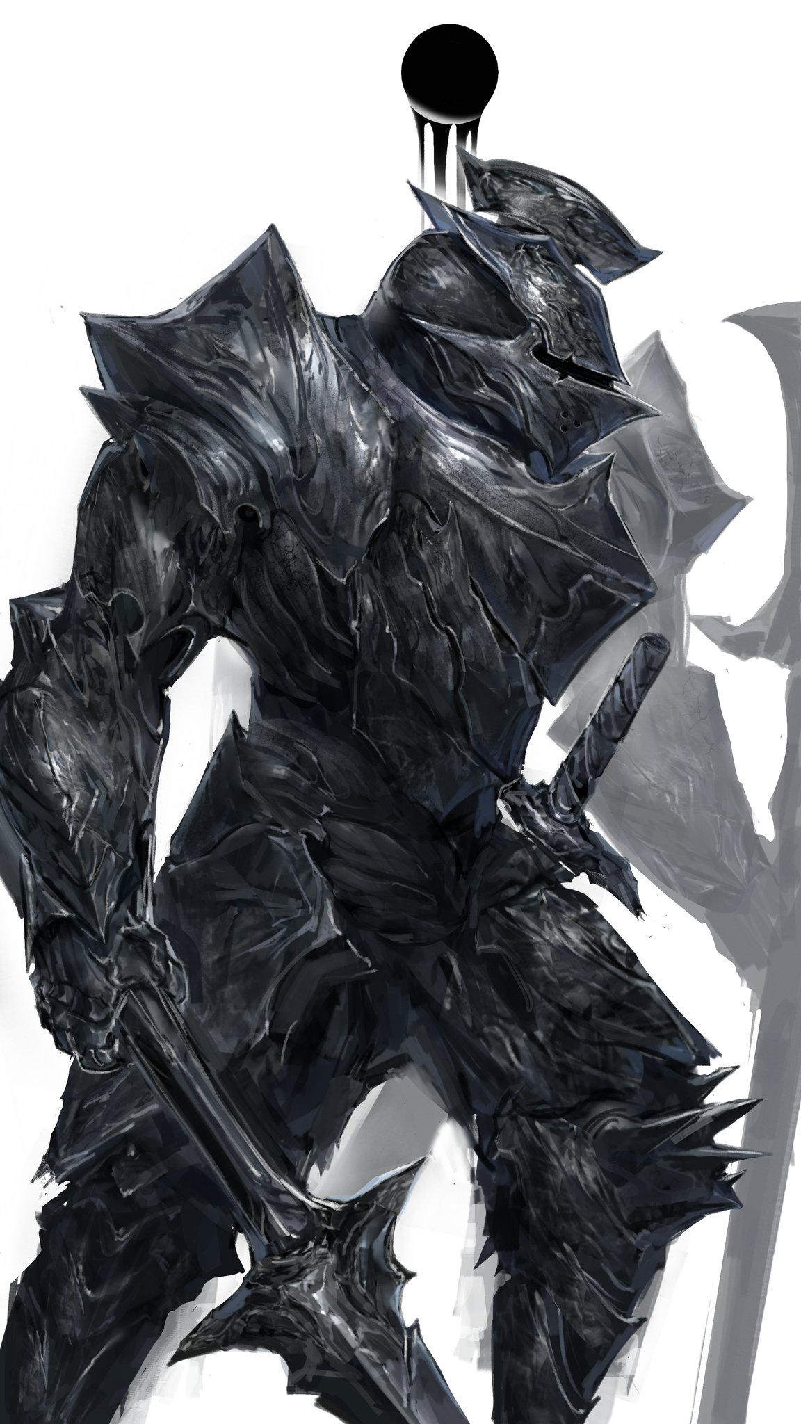 The Big ImageBoard (TBIB) - 1other armor black armor breastplate commentary request from side ...