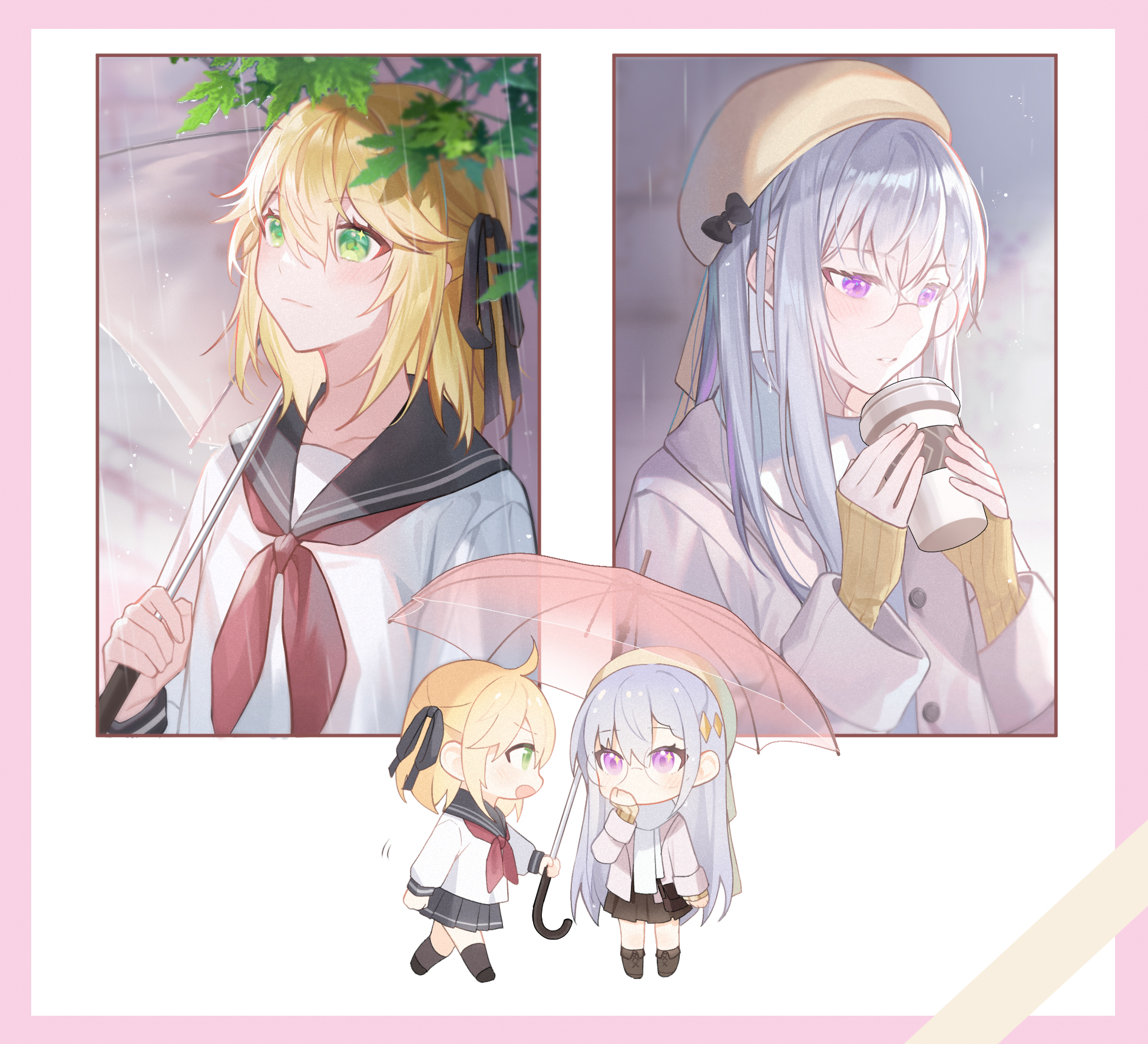 The Big Imageboard Tbib 2girls Anisphia Wynn Palettia Black Ribbon