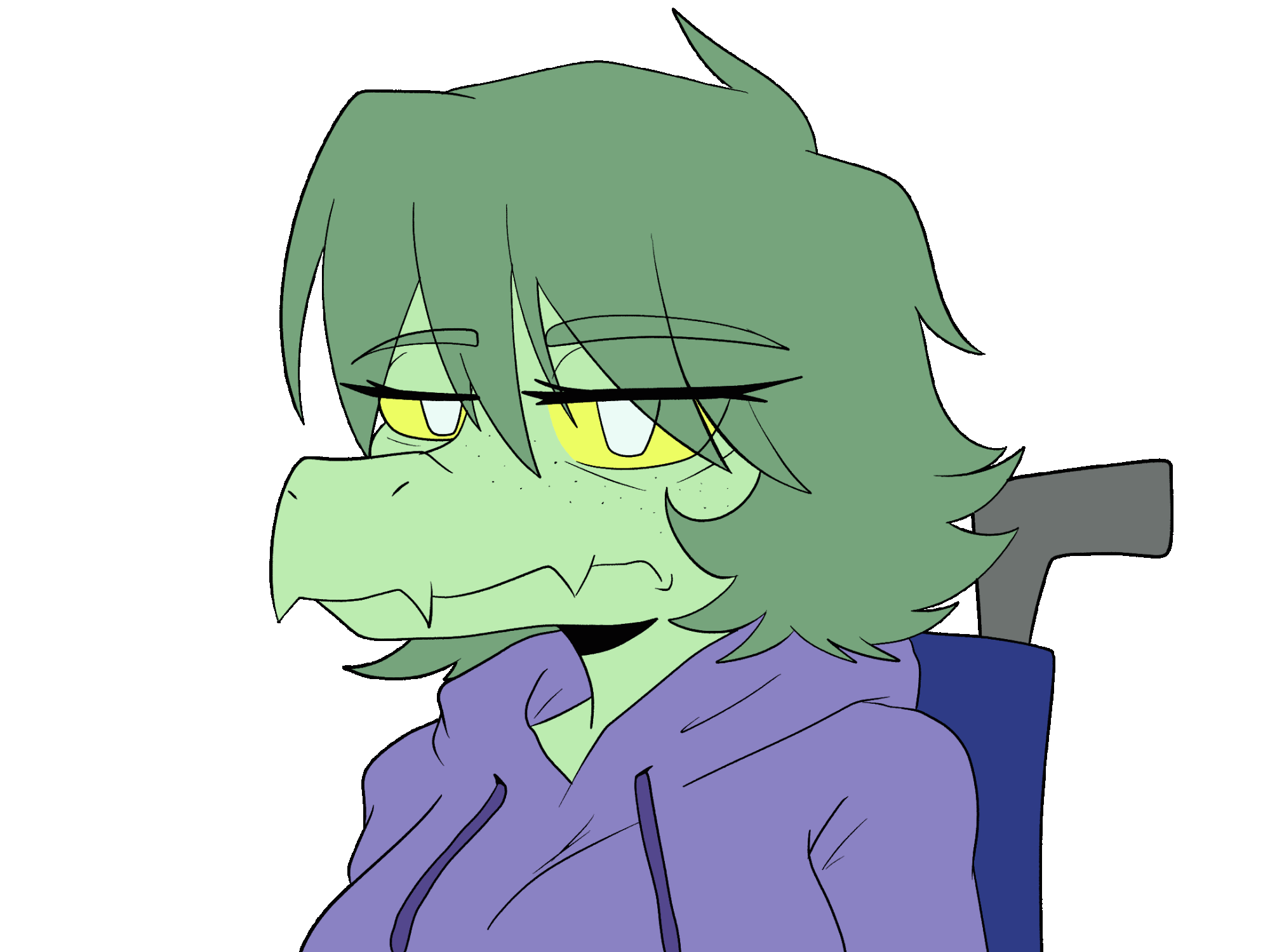 The Big ImageBoard (TBIB) - 2 frame animation alpha channel animated anthro baryonyx cavemanon ...