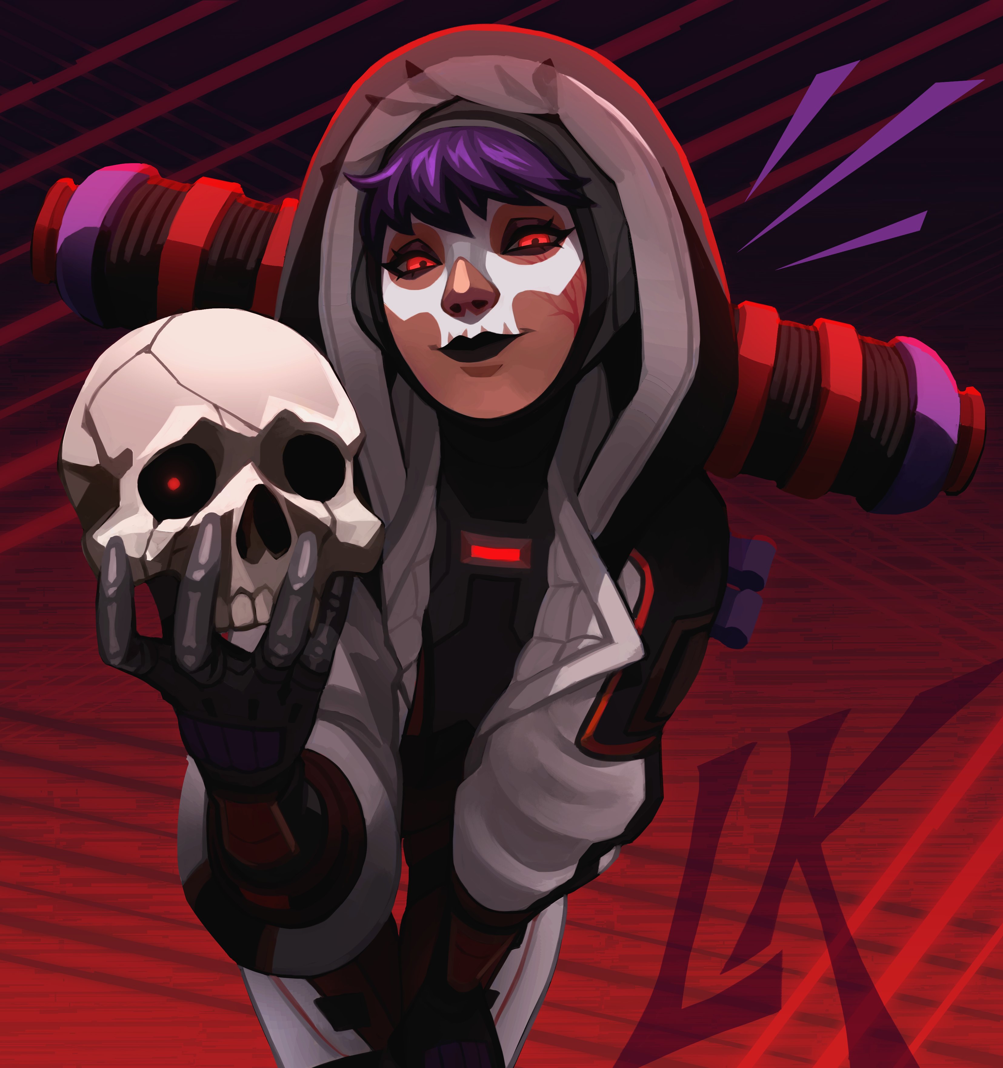 The Big ImageBoard (TBIB) - 1girl absurdres apex legends artist name black bodysuit black gloves ...